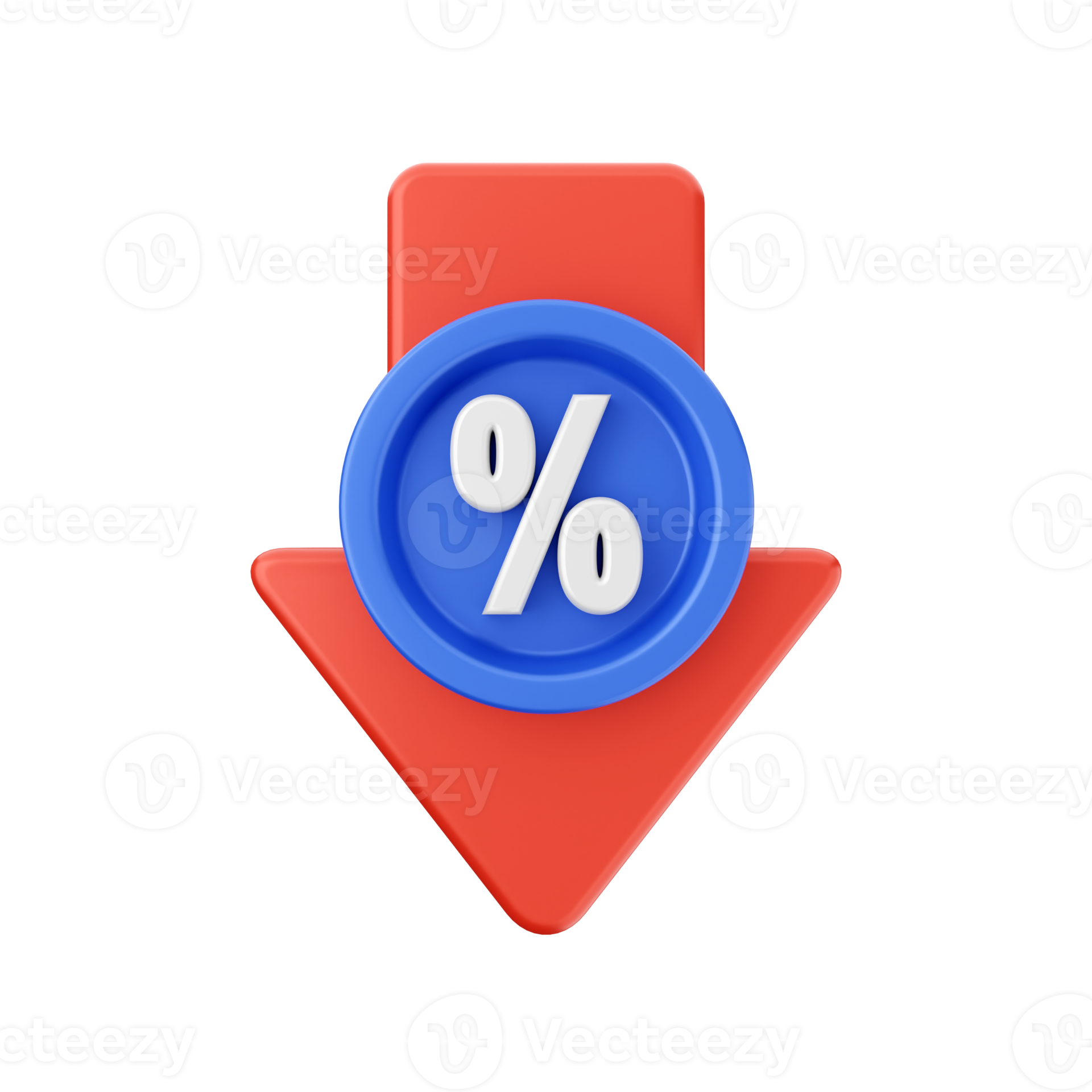 3d increase decrease money financial and business 22353459 PNG