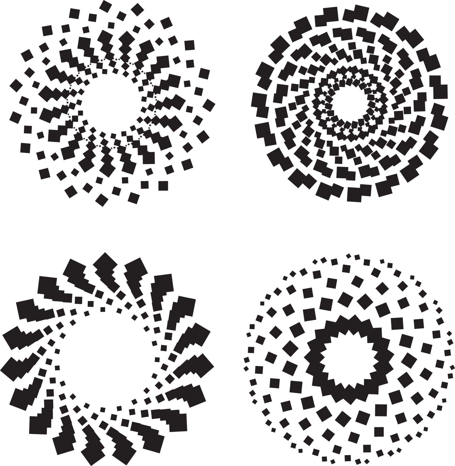 Decorative Circular Patterns, Vector Graphics 22356614 Vector Art at Vecteezy