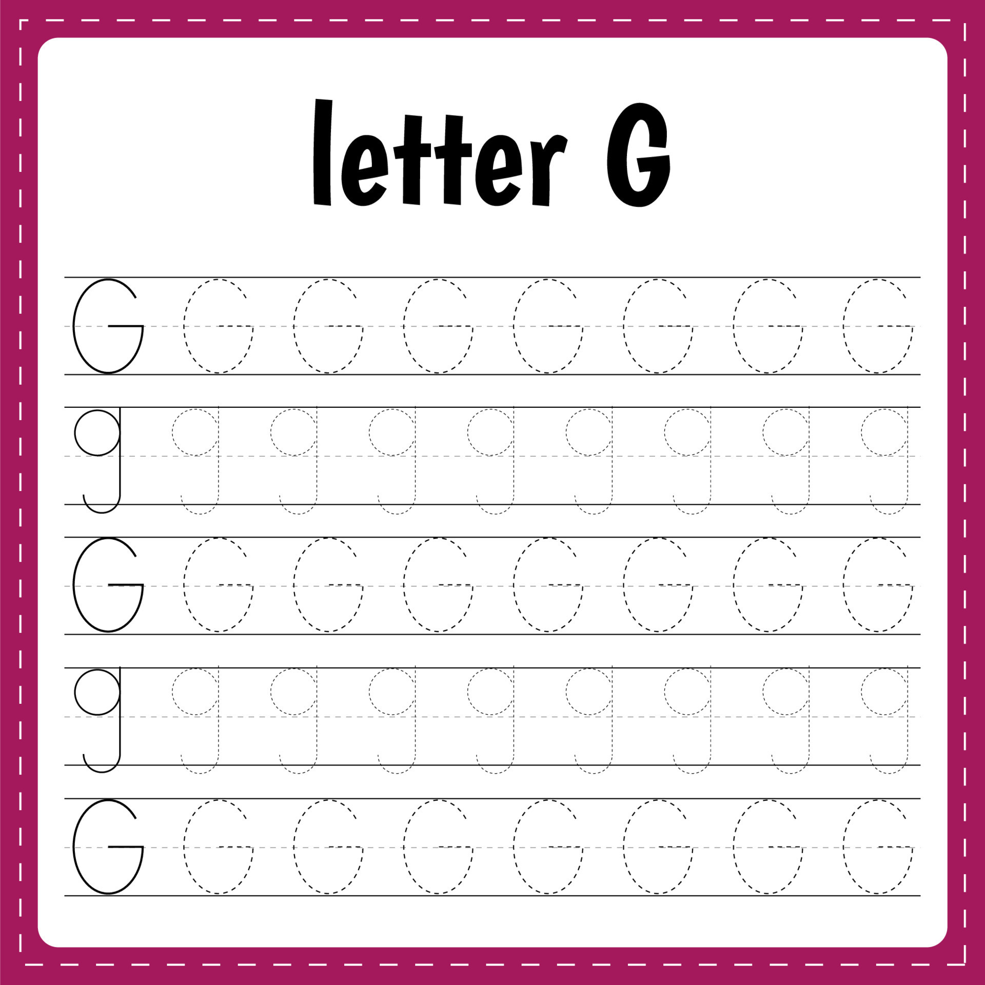 Writing letters. Tracing page. Practice sheet. Worksheet for kids ... Writing letters. Tracing page. Practice sheet. Worksheet for kids ...
