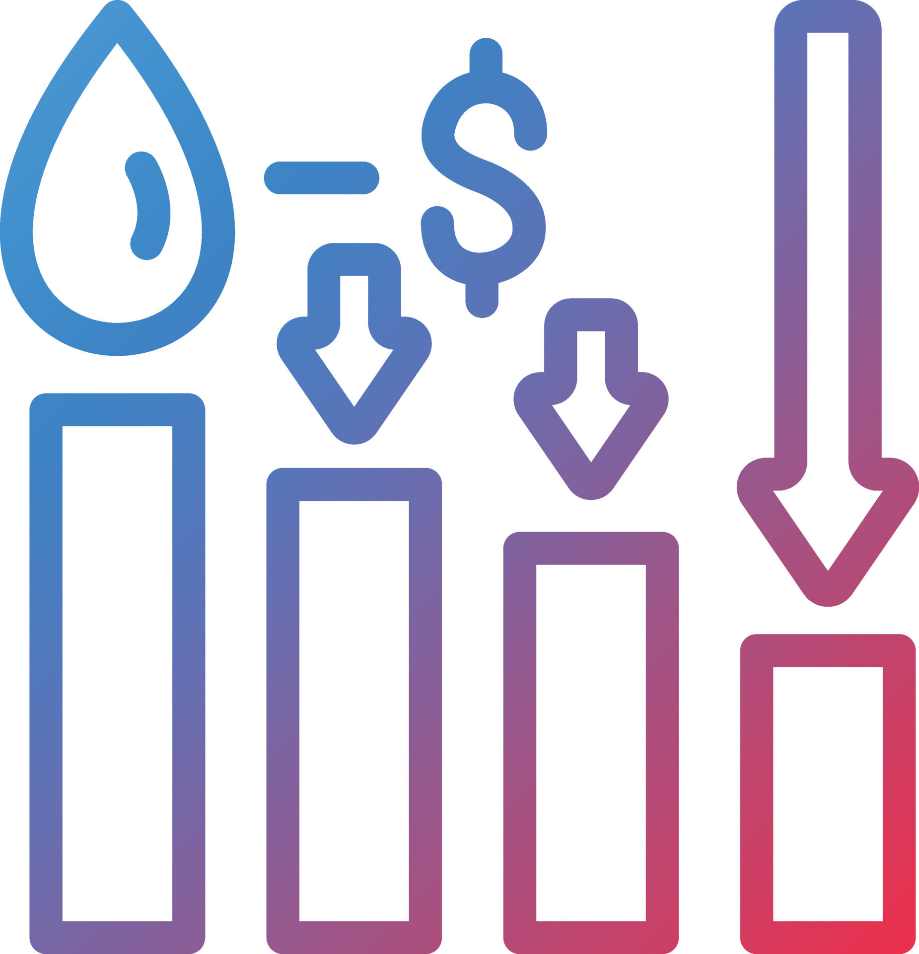 3956 - Oil Price Decrease.eps 22357774 Vector Art at Vecteezy