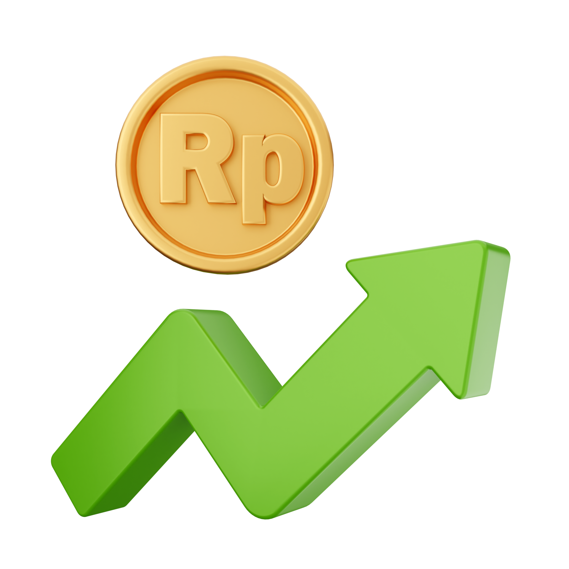 3d increase decrease money financial and business 22358300 PNG