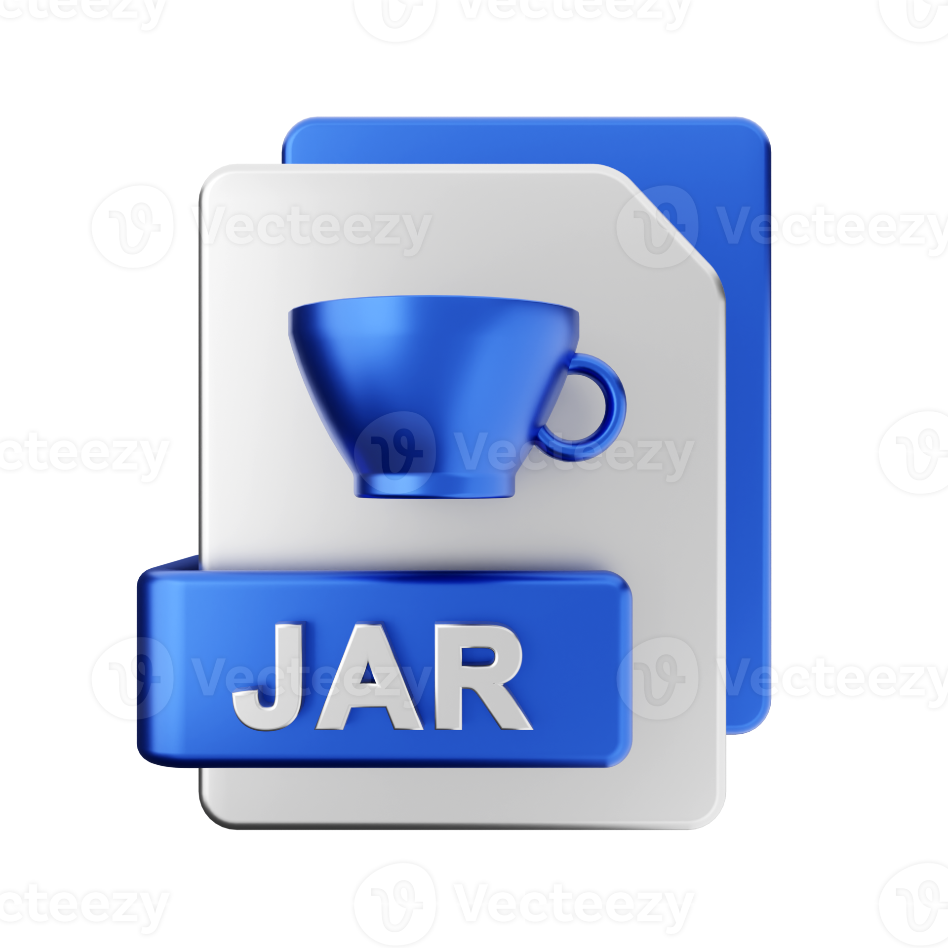 3d jar file icon illustration 22359065 PNG