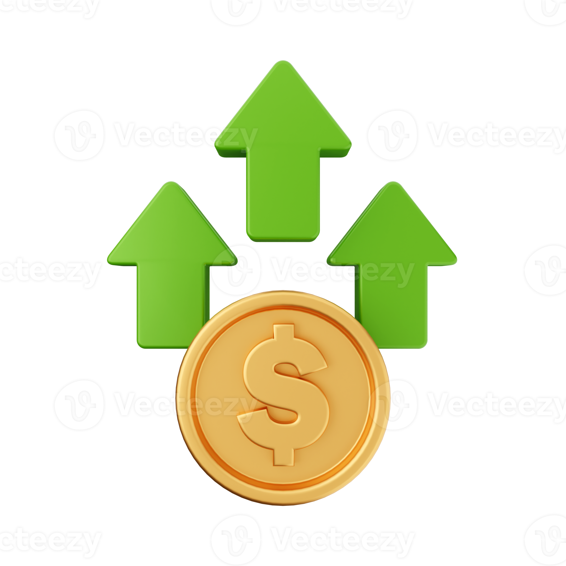 3d increase decrease money financial and business 22359219 PNG