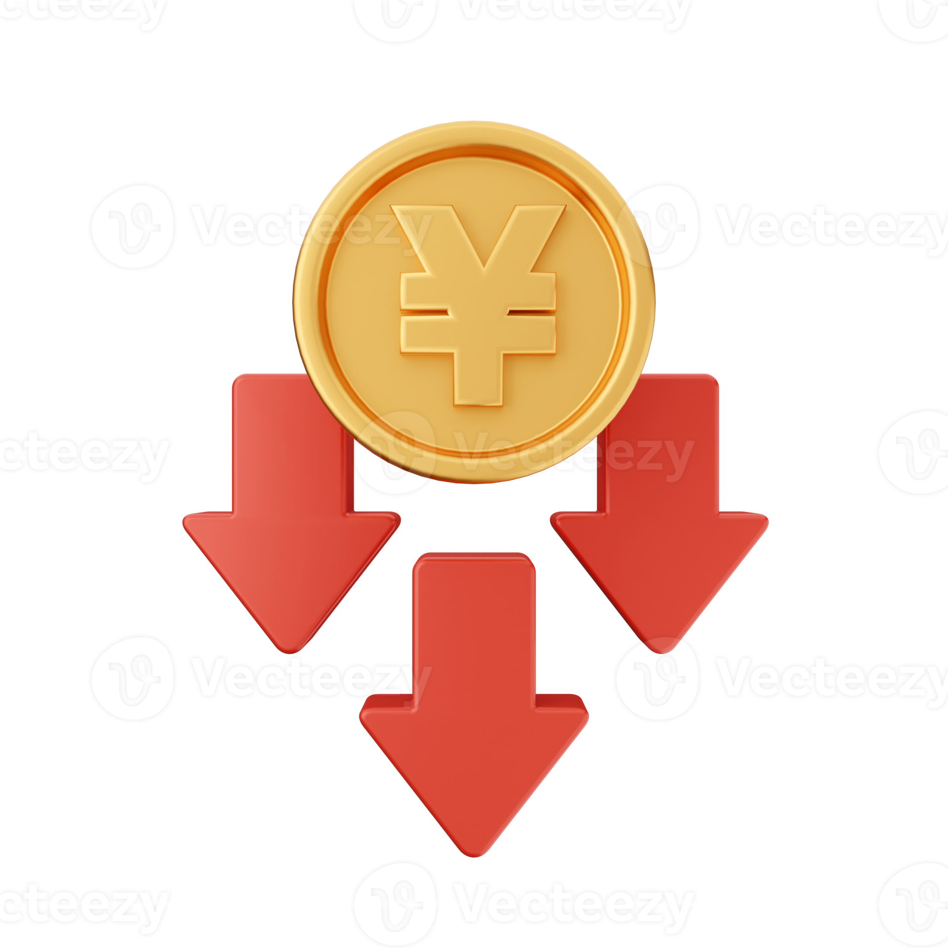 3d increase decrease money financial and business 22359329 PNG