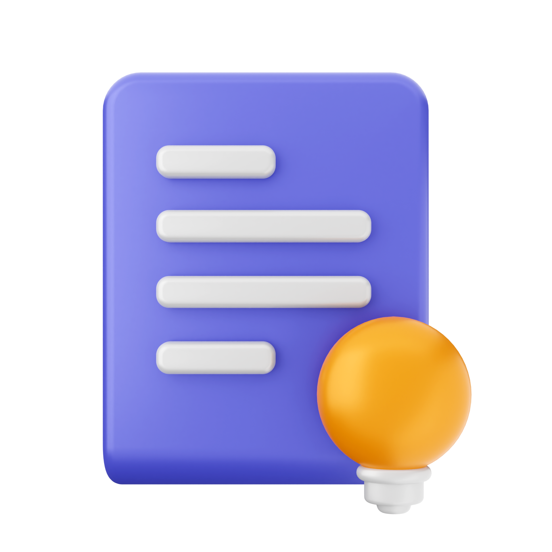 3d file icon illustration 22359574 PNG