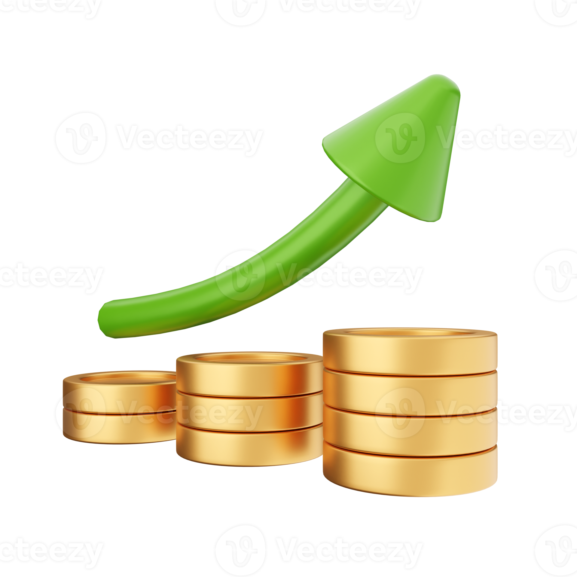 3d increase decrease money financial and business 22360157 PNG