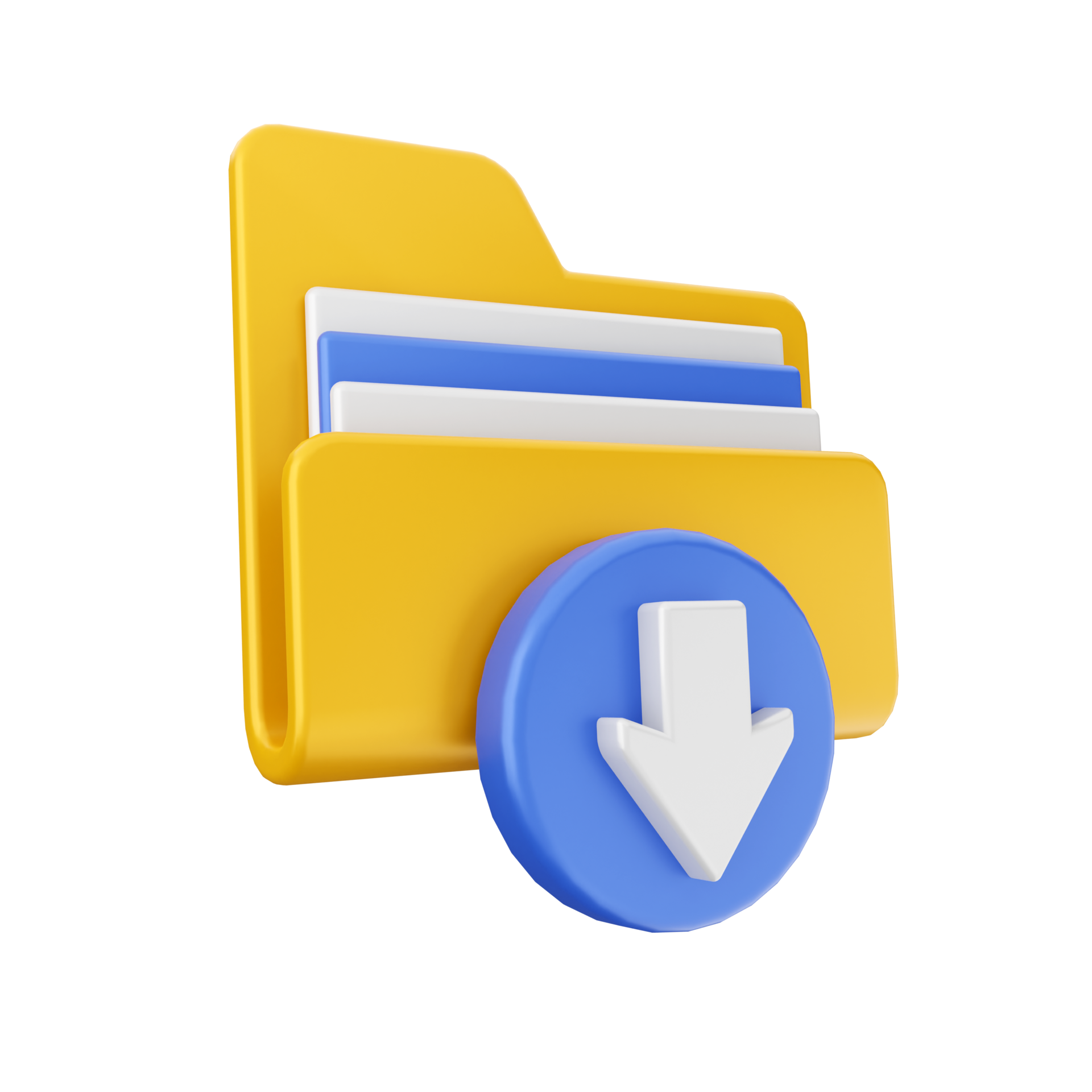 3d folder file icon illustration 22360360 PNG 3d folder file icon illustration 22360360 PNG