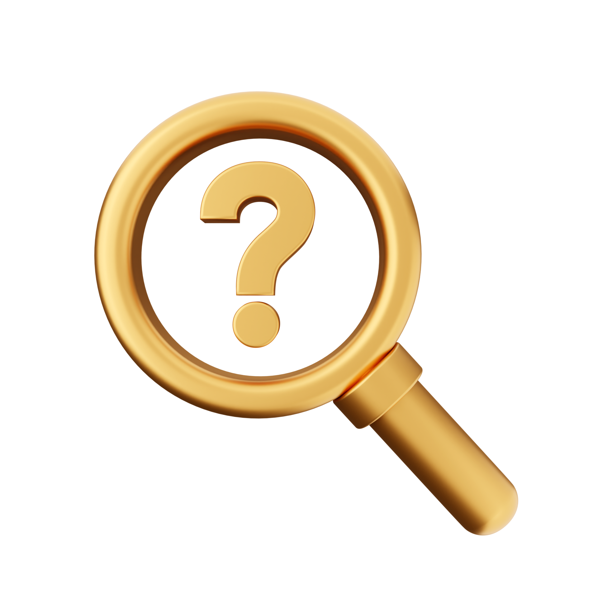 3d Frequently Asked Questions Icon Illustration Render 22360657 Png
