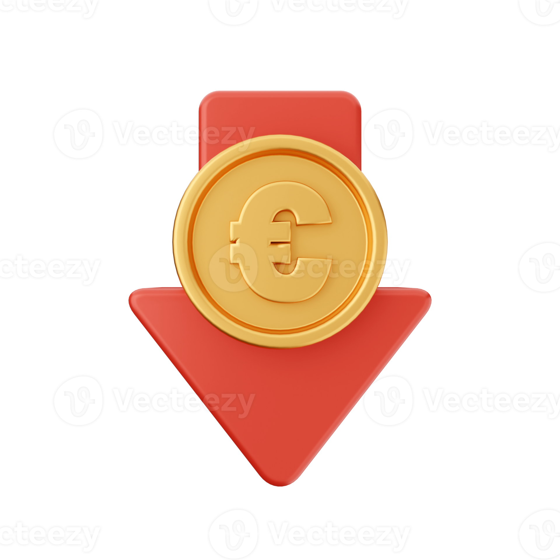 3d increase decrease money financial and business 22360883 PNG