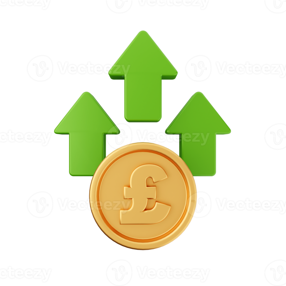 3d increase decrease money financial and business 22361448 PNG