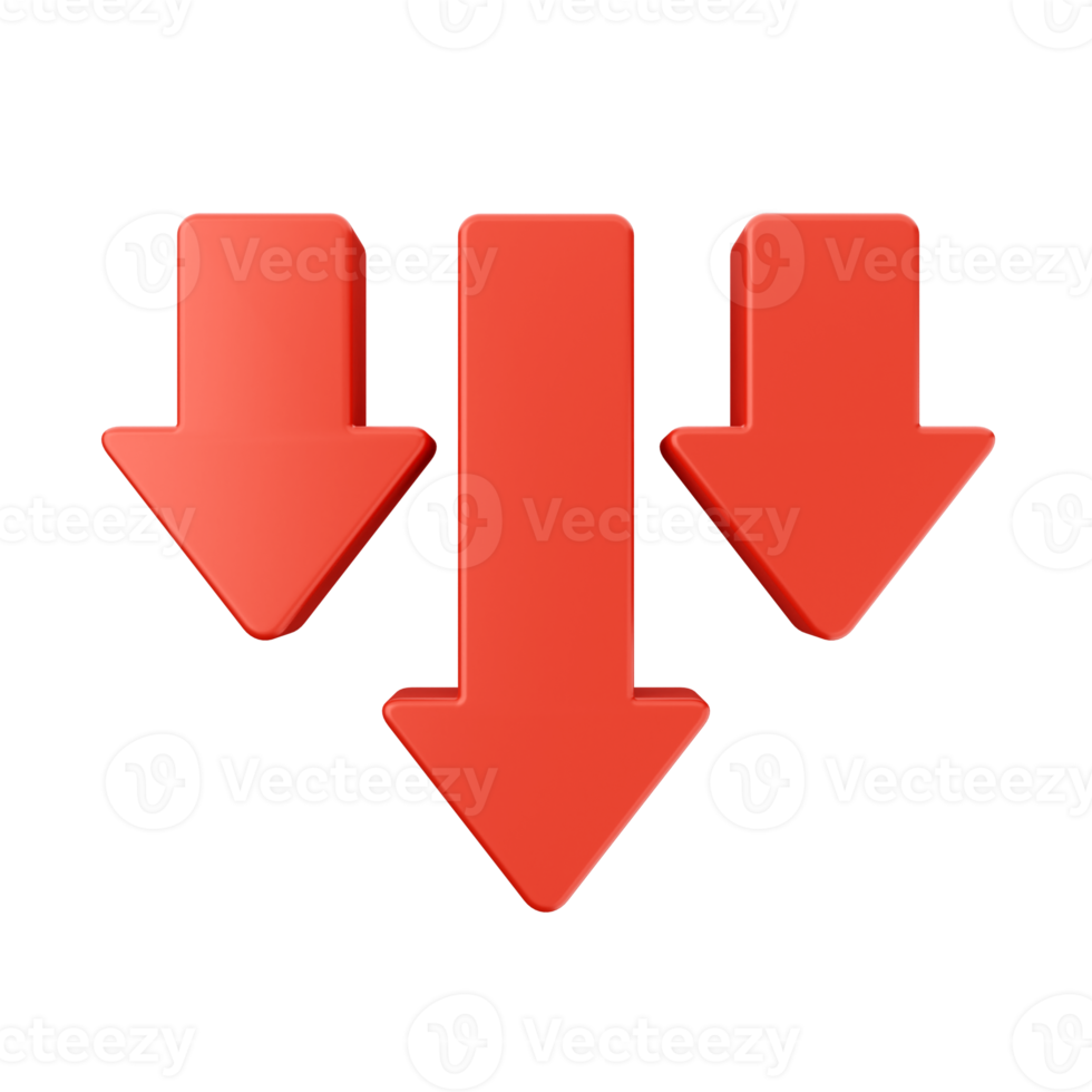 3d increase decrease money financial and business 22361710 PNG