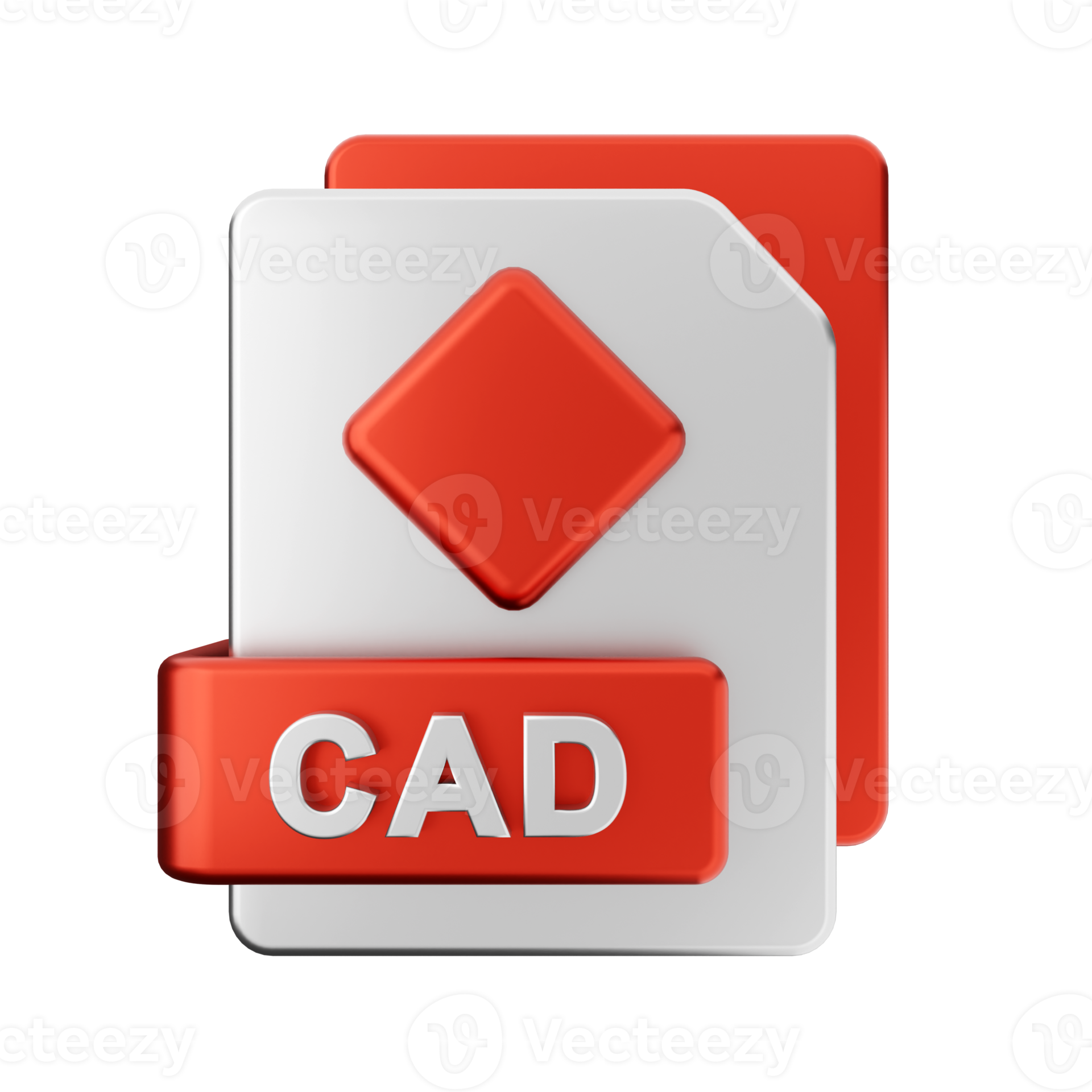 3d cad file icon illustration 22362091 PNG