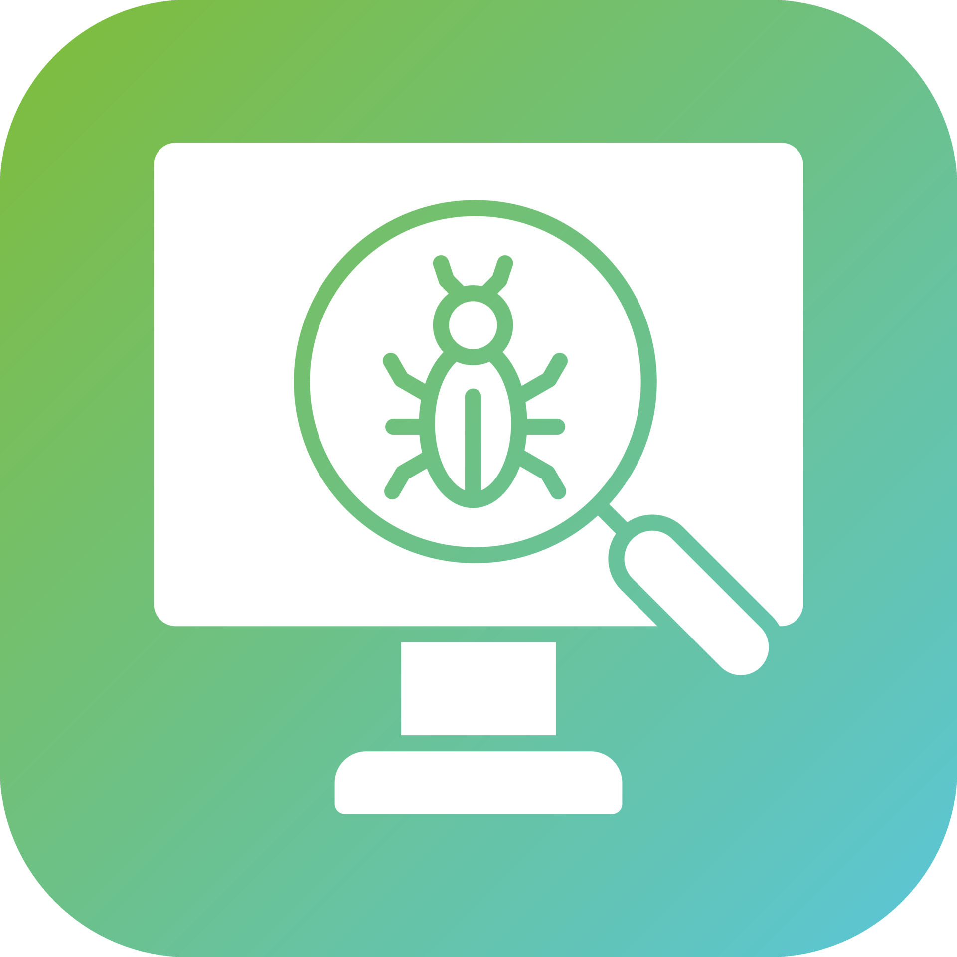 Debug Vector Icon Style 22364615 Vector Art At Vecteezy