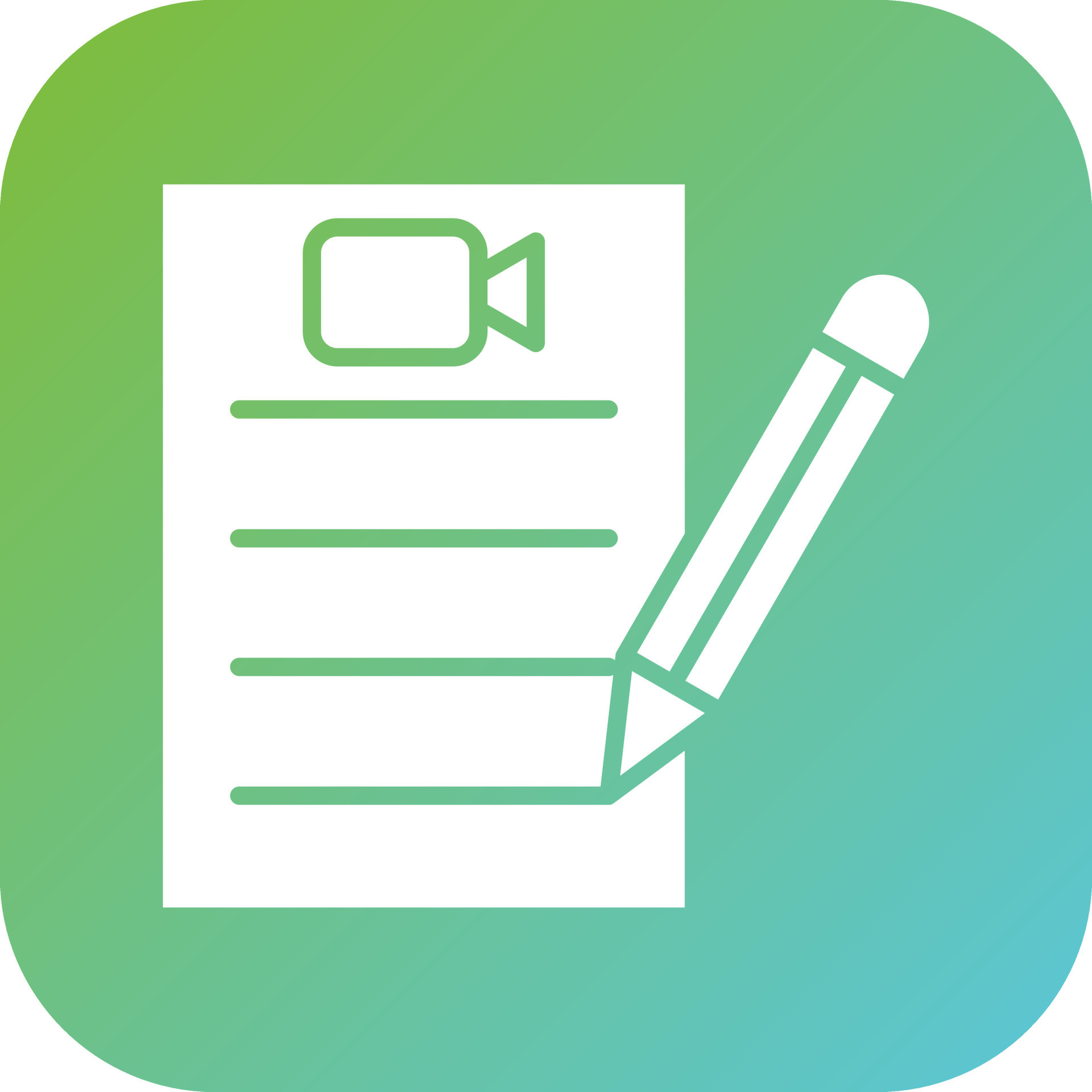 Script Vector Icon Style 22365761 Vector Art at Vecteezy