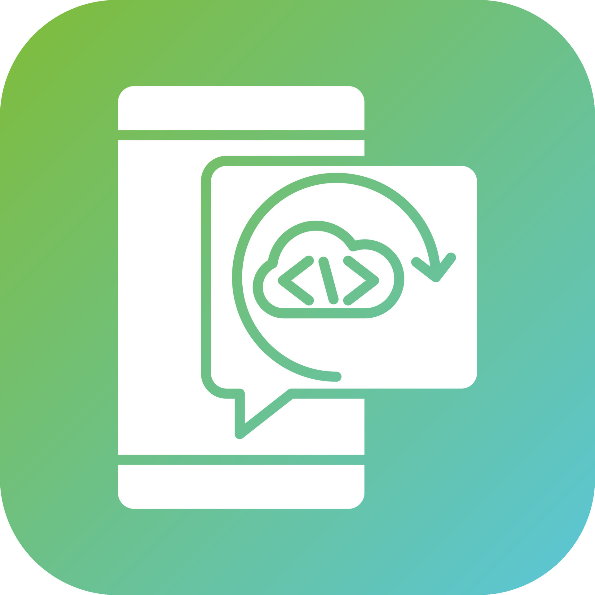Code Refactoring Vector Icon Style 22366889 Vector Art At Vecteezy