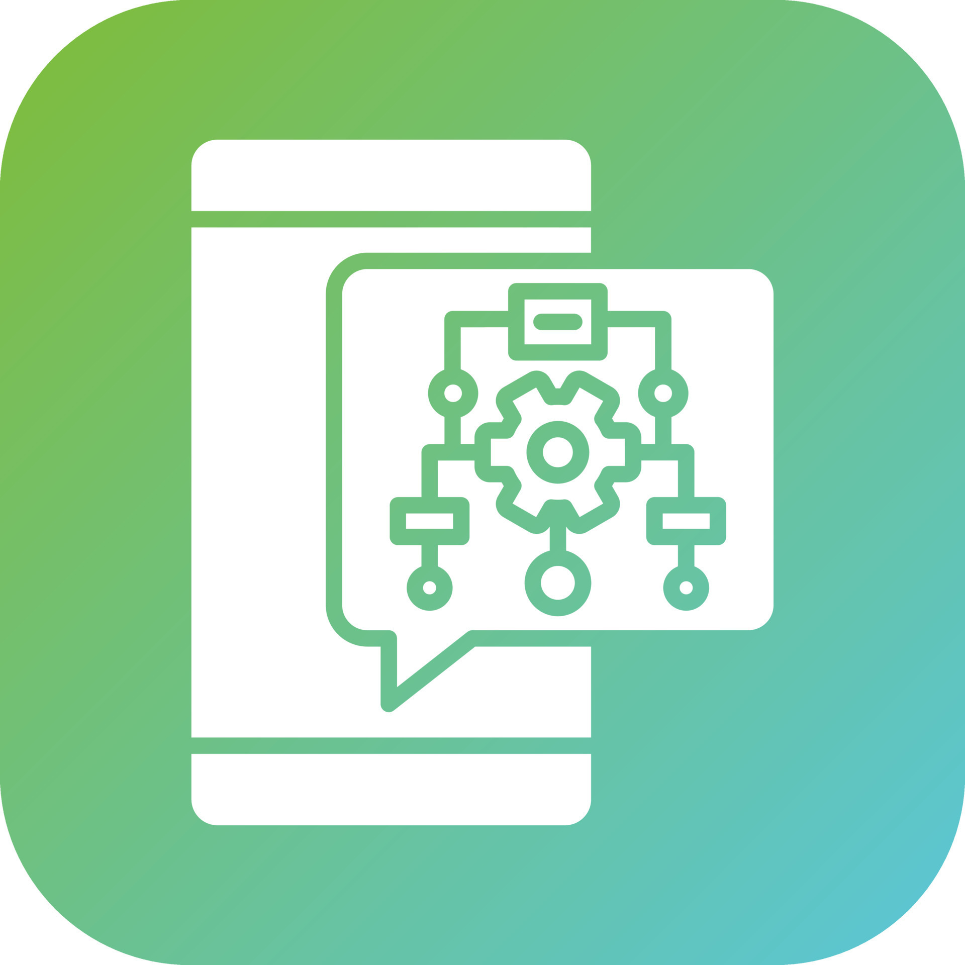 algoritmo vector icono estilo 22366895 Vector en Vecteezy