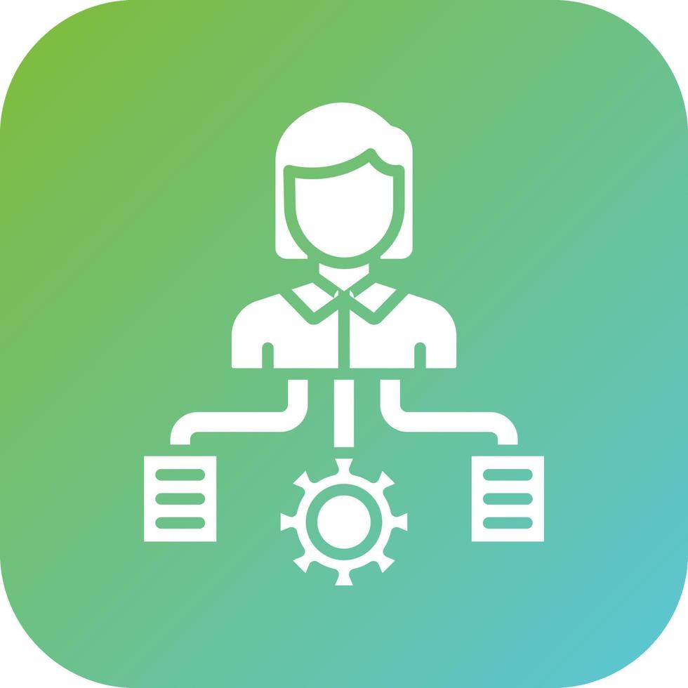 Project Manager Vector Icon Style 22368033 Vector Art at Vecteezy