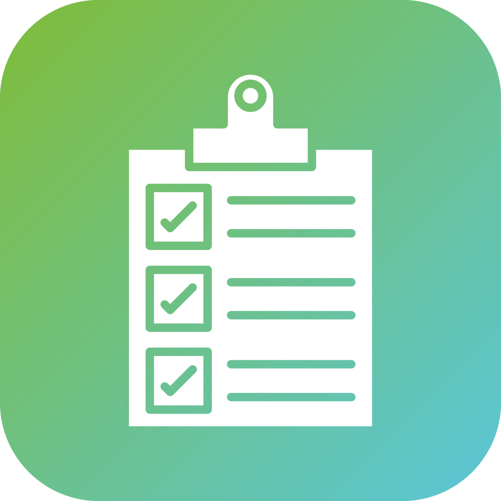 Tasks Checklist Vector Icon Style 22368572 Vector Art at Vecteezy