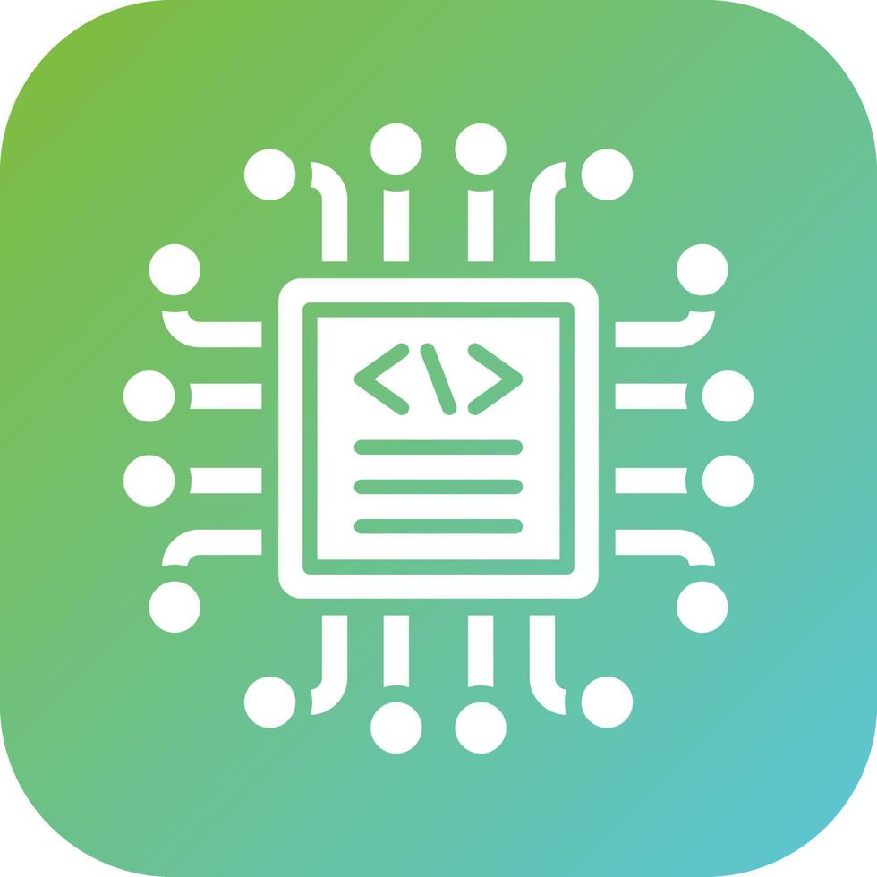 Code Processor Vector Icon Style 22369945 Vector Art At Vecteezy