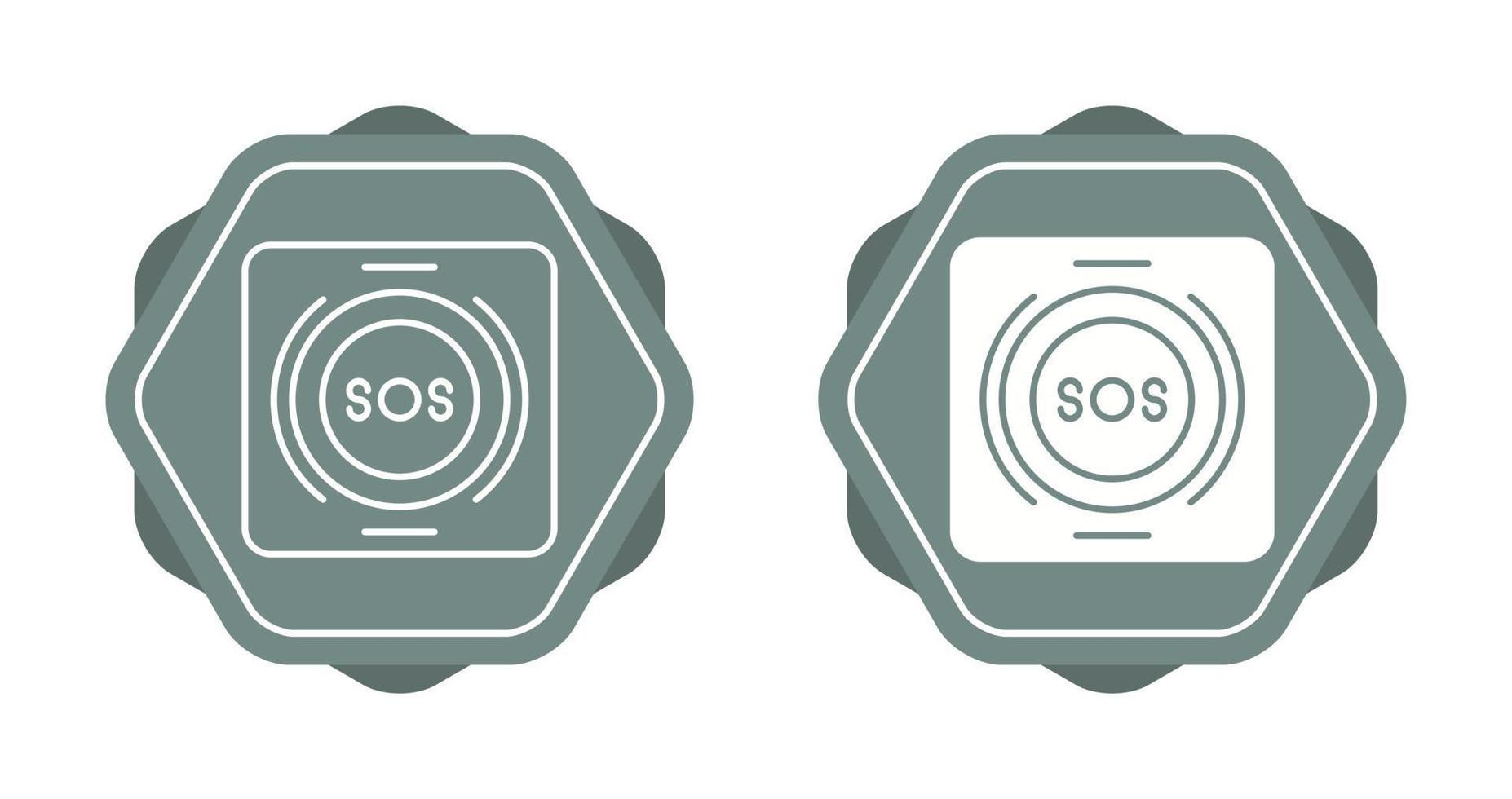 Emergency Button Vector Icon 22372310 Vector Art at Vecteezy