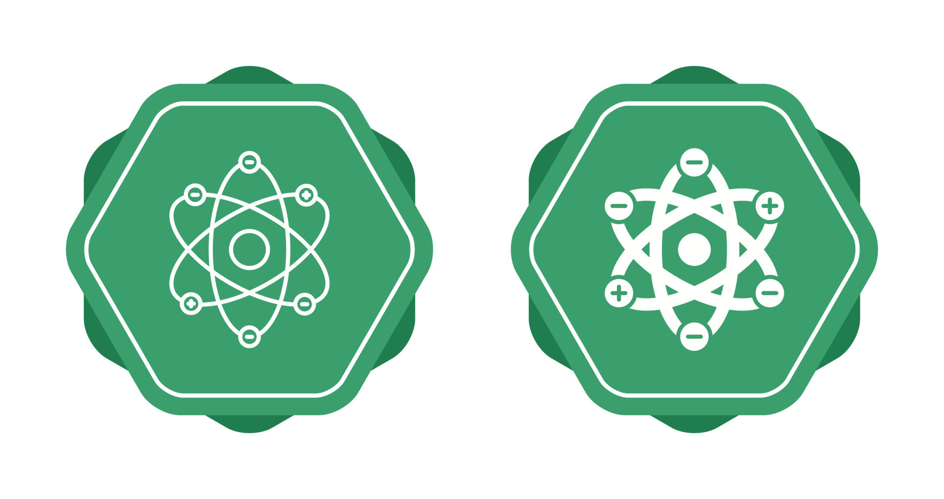 Atom Structure Vector Icon 22372448 Vector Art at Vecteezy