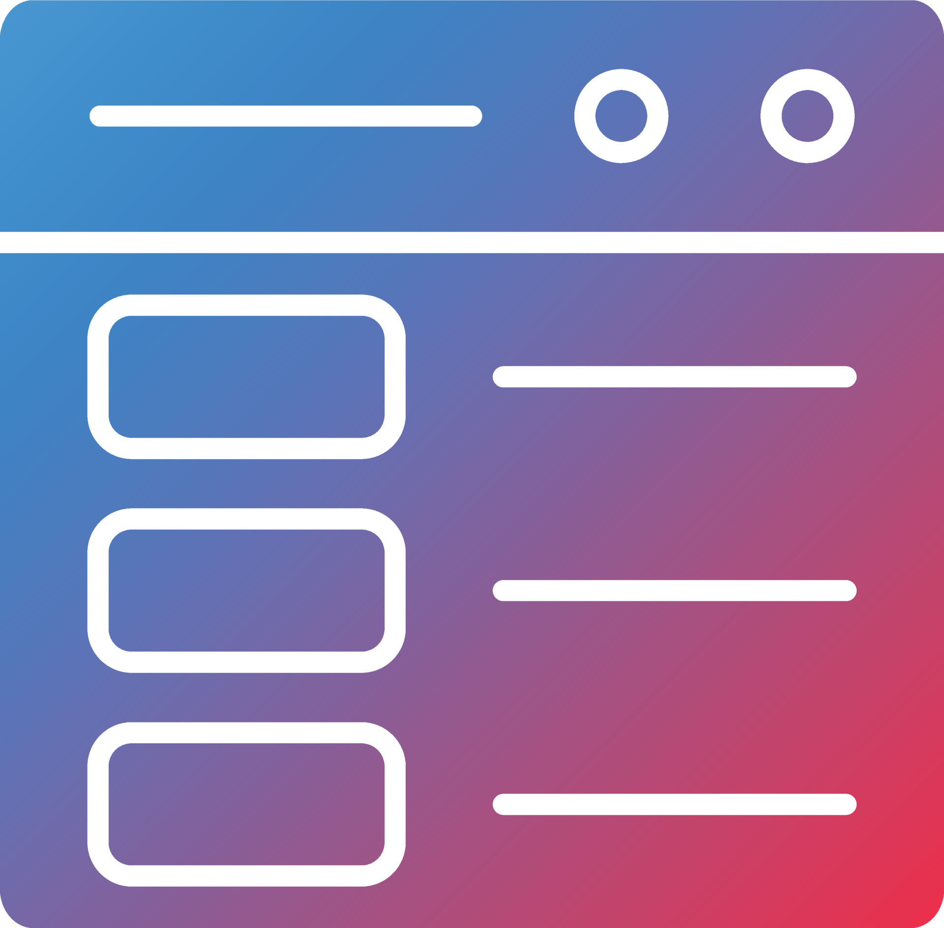 Vector Design Web Layout Icon Style 22372940 Vector Art at Vecteezy