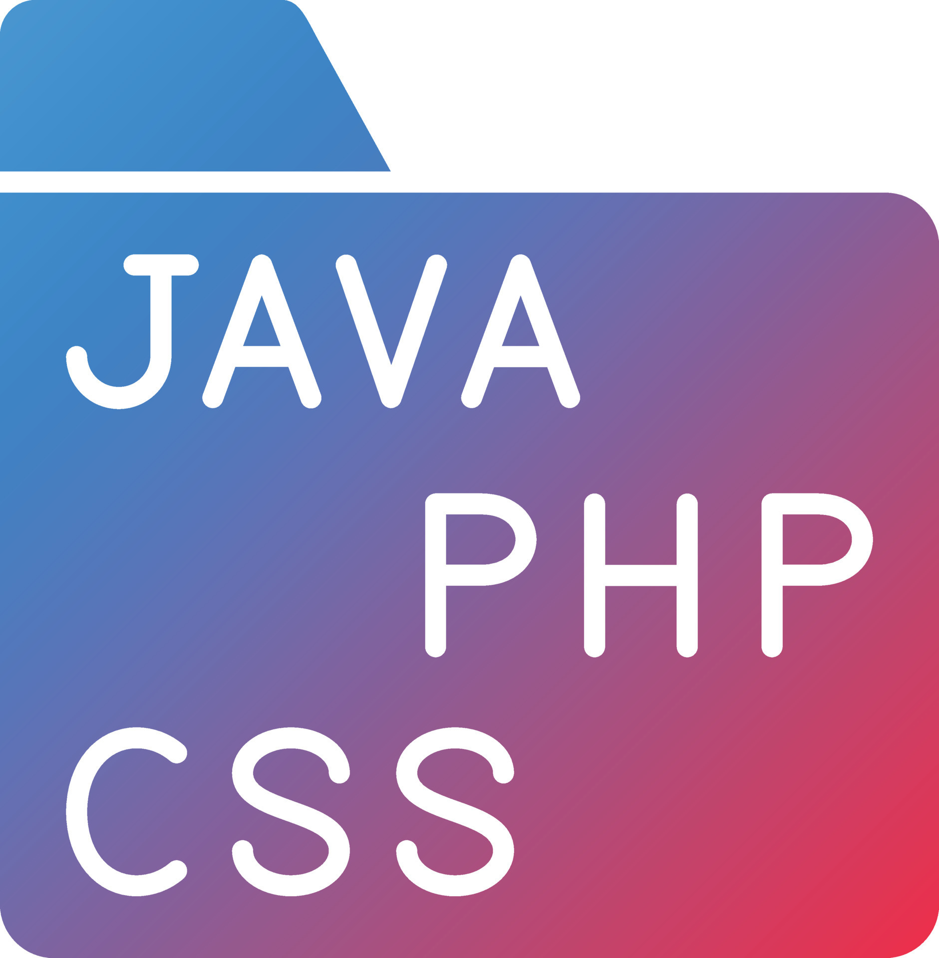 Vector Design Coding Folder Icon Style 22372971 Vector Art at Vecteezy