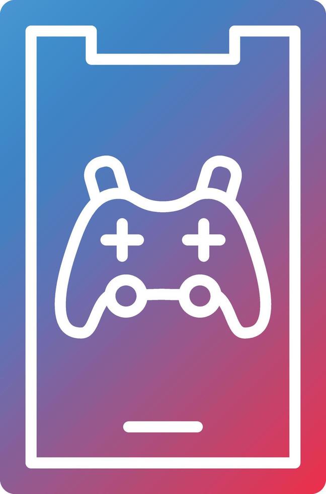 Vector Design Mobile Gaming Icon Style 22373438 Vector Art At Vecteezy