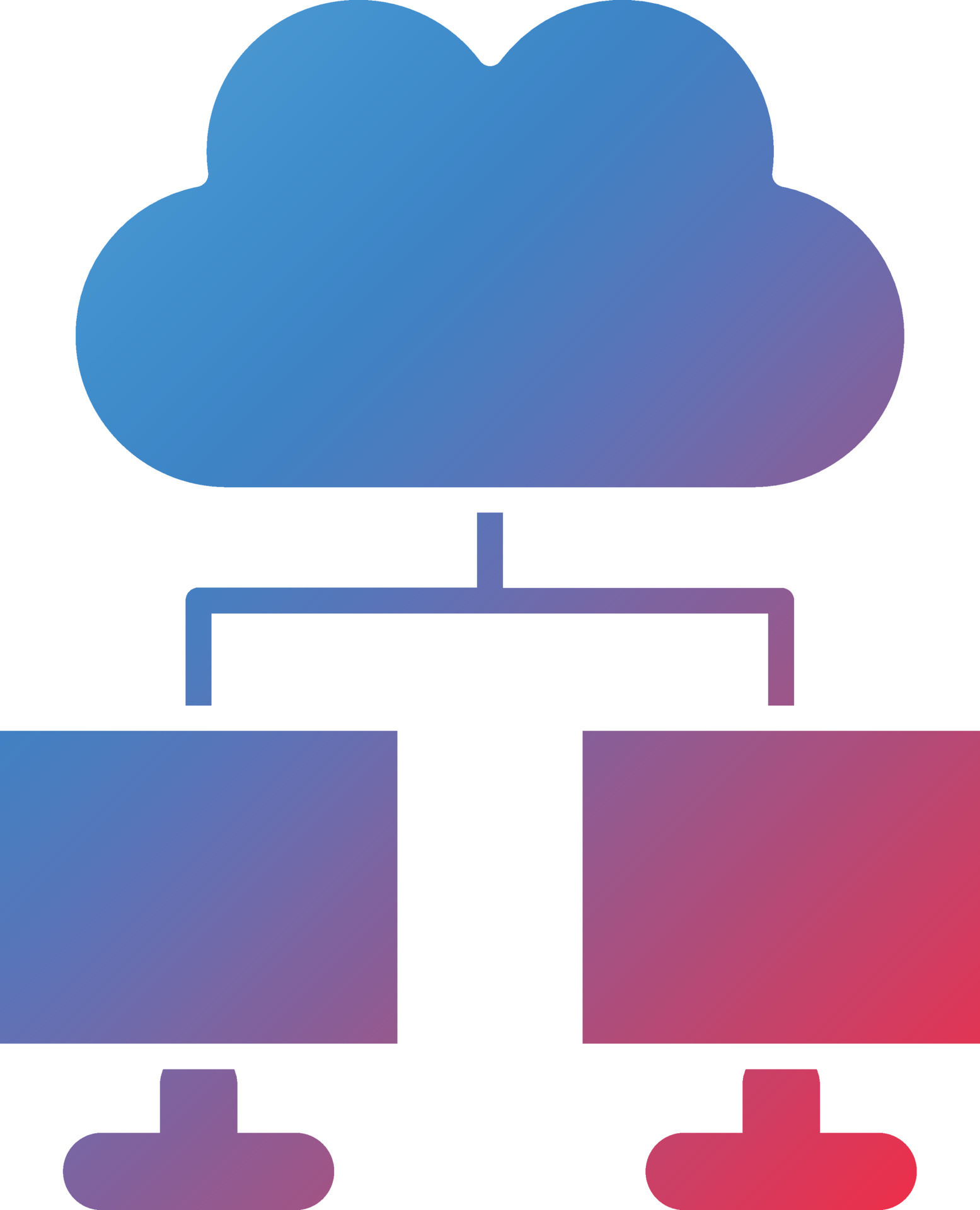 Vector Design Cloud computing Icon Style 22374572 Vector Art at Vecteezy