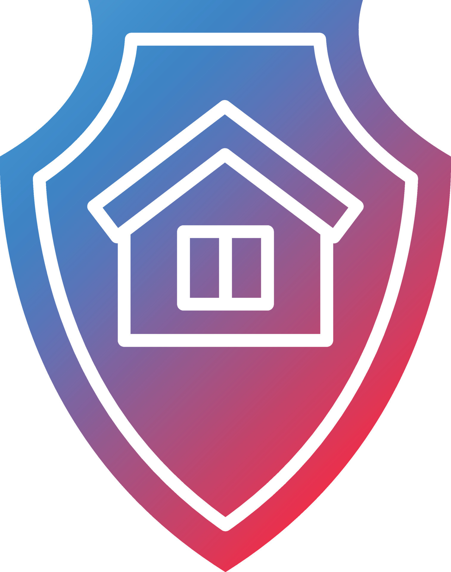 Vector Design Protected Icon Style 22374684 Vector Art At Vecteezy