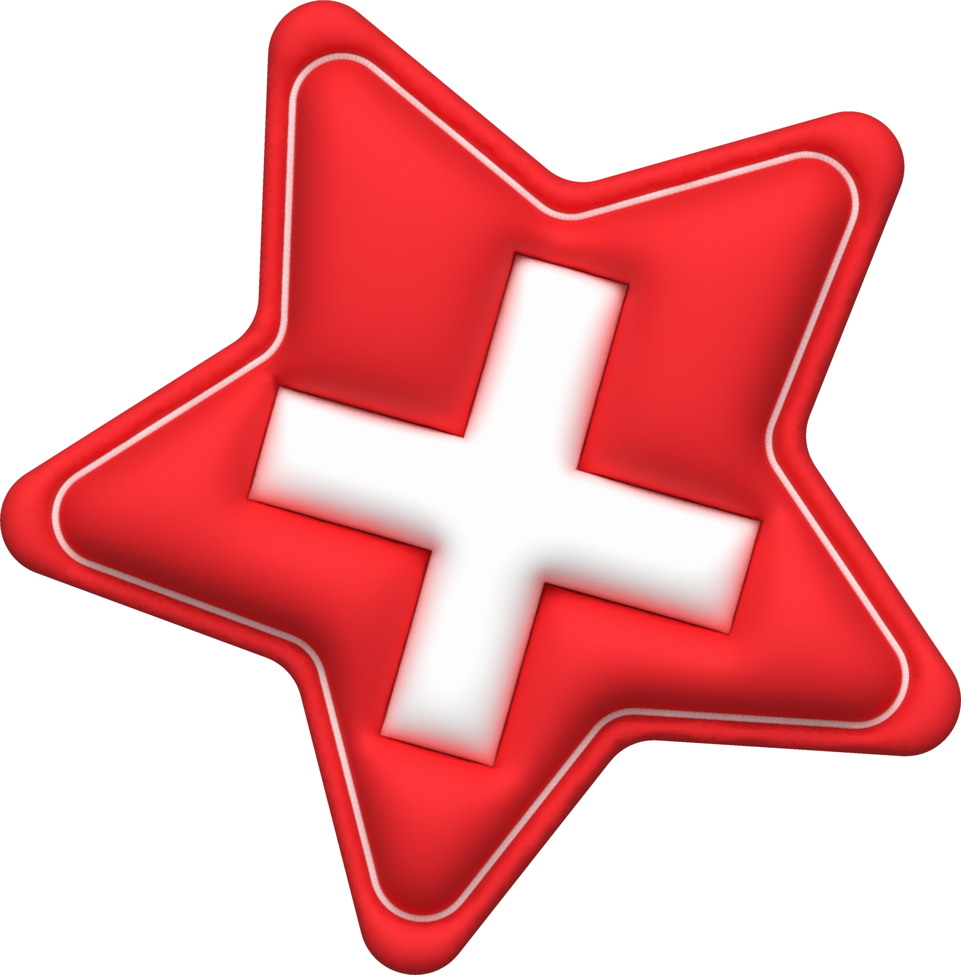Cross Check Mark Icon Button And No Or Wrong Symbol On Reject Cancel Sign Button Rendering 3d