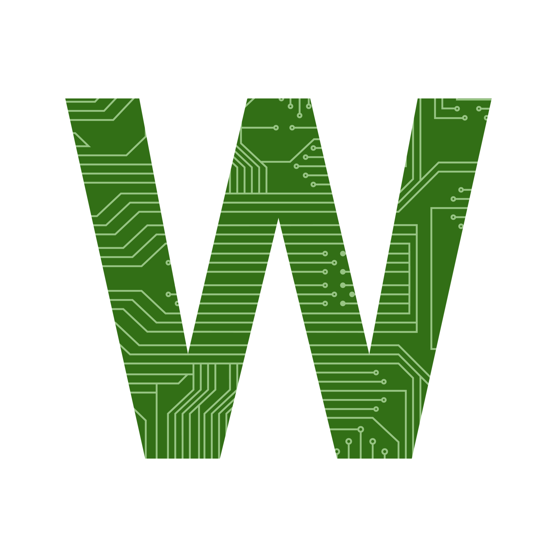 Modern Letter Alphabet Processor Printed Circuit Board Chip 22380730 Png