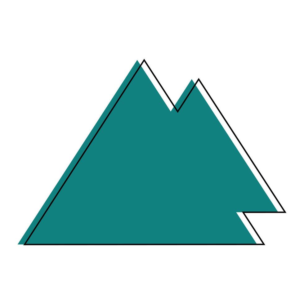 Egyptian pyramid. Vector illustration in flat style 22380900 Vector Art ...