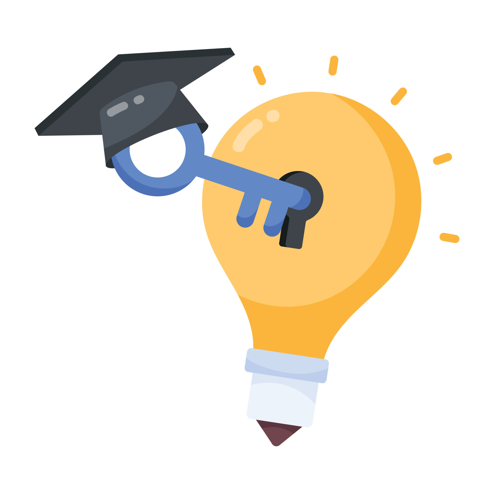 Trendy Knowledge Key 22382091 Vector Art at Vecteezy