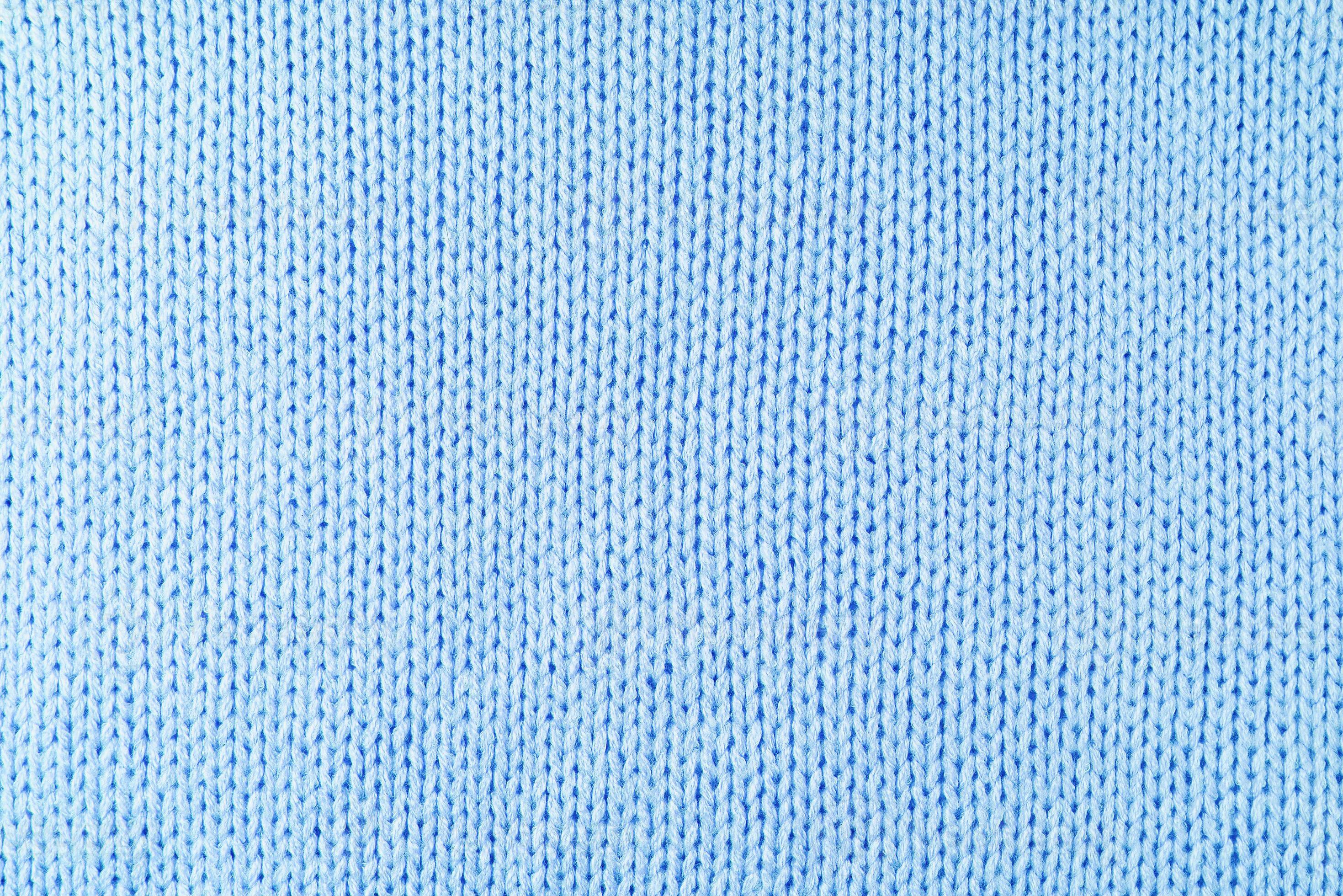 Bright Blue Knitwear Wool Fabric Texture Background Abstract Textile Backdrop 22383635 Stock