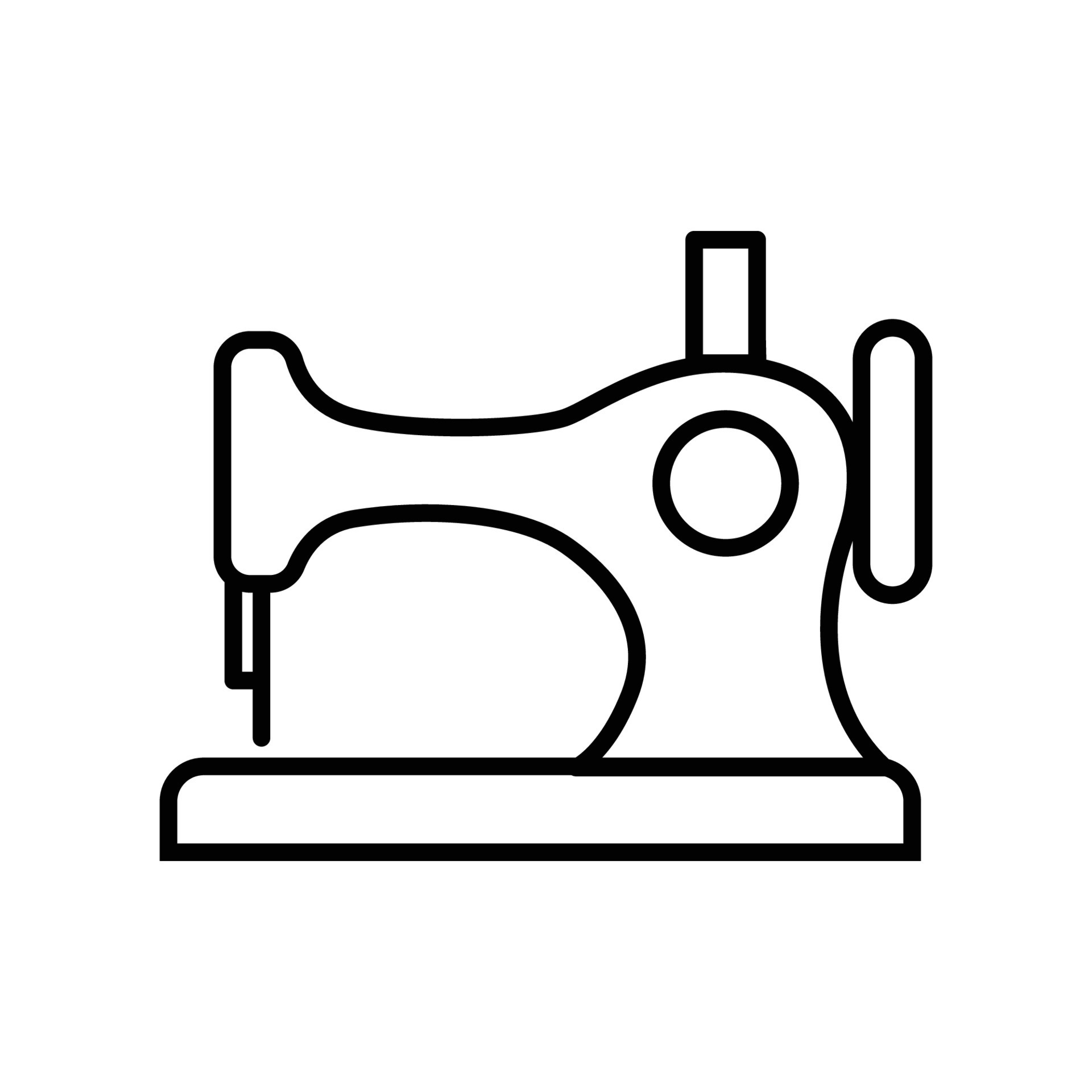 Sewing Machine Icon Vector Design Template 22384831 Vector Art At Vecteezy