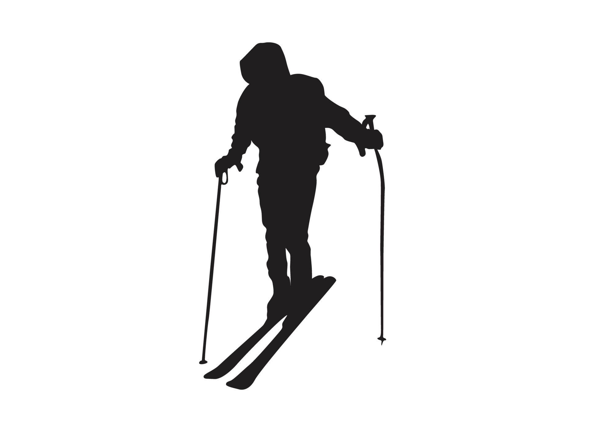 Free Silhouette Of Ski Player Skiing Snow Ski 22386481 PNG With free-silhouette-of-ski-player-skiing-snow-ski-22386481-png-with
