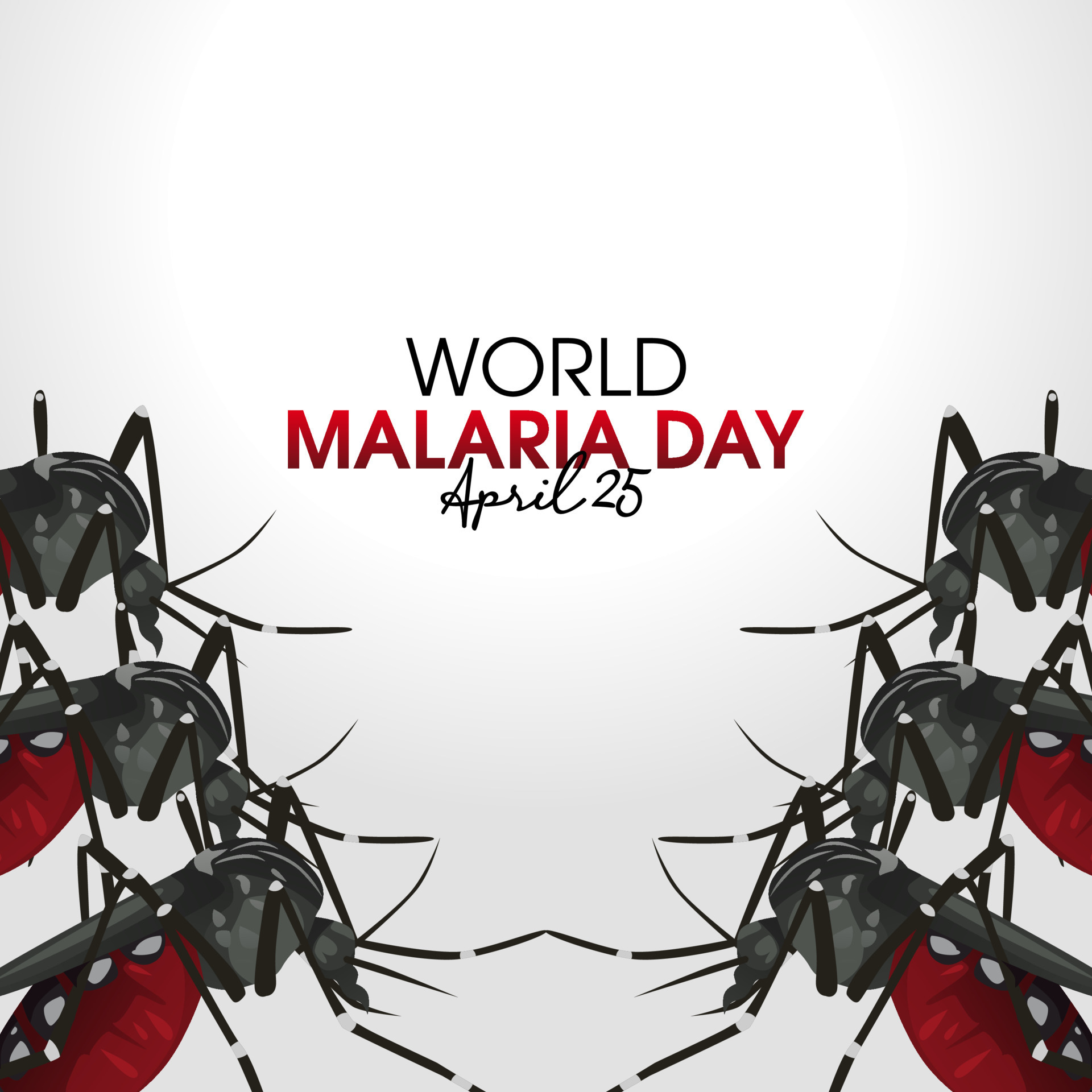 Vector Graphic Of World Malaria Day Good For World Malaria Day Celebration Flat Design Flyer