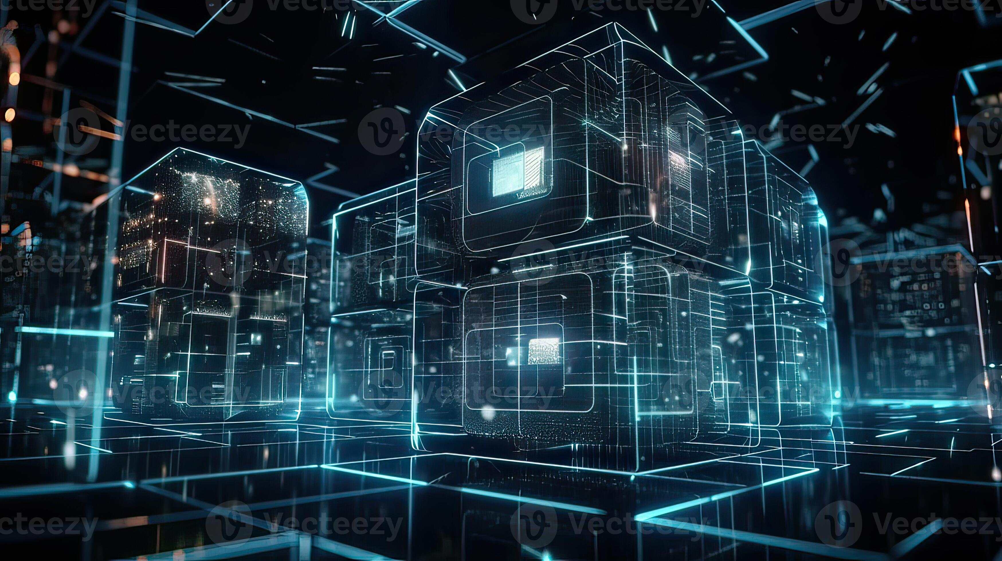 Futuristic Technology For Processing Information Analysis And Sorting