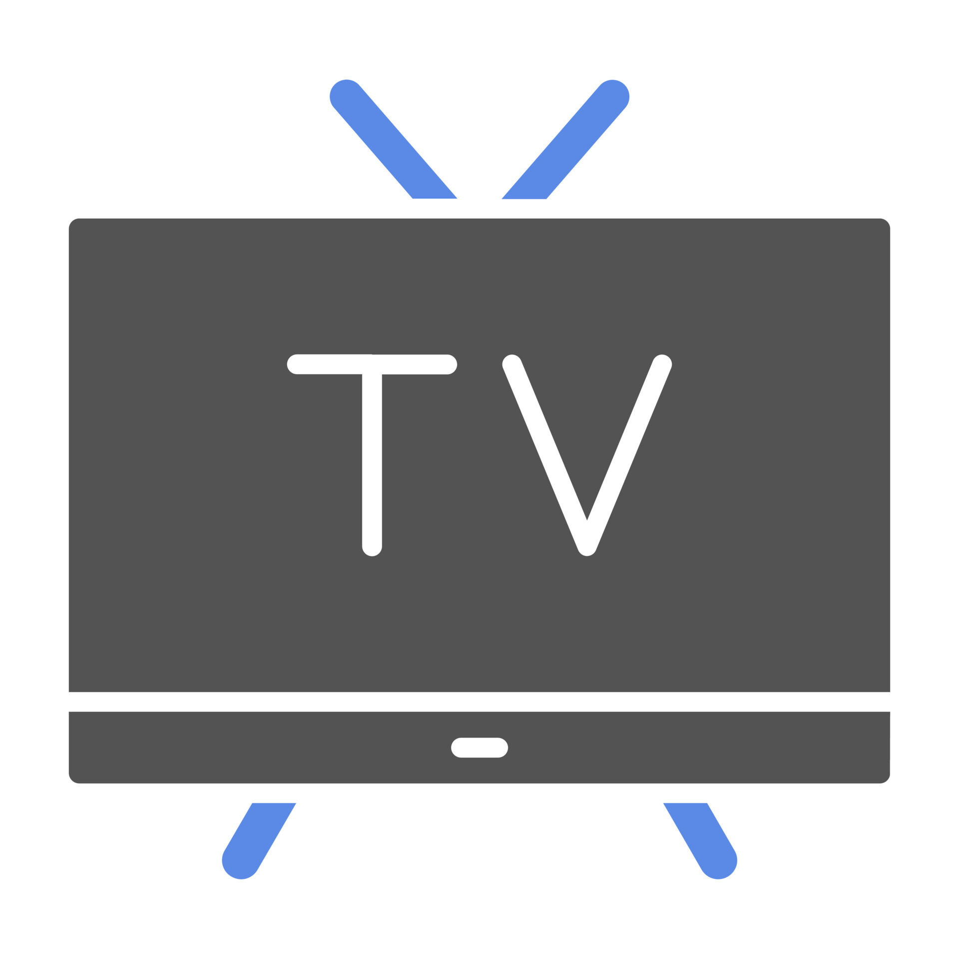 televisión vector icono estilo 22405715 Vector en Vecteezy