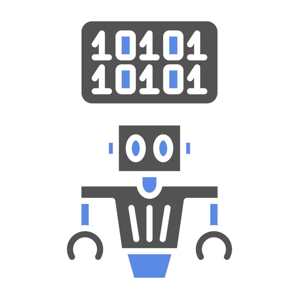 Binary Code Vector Icon Style 22406640 Vector Art at Vecteezy