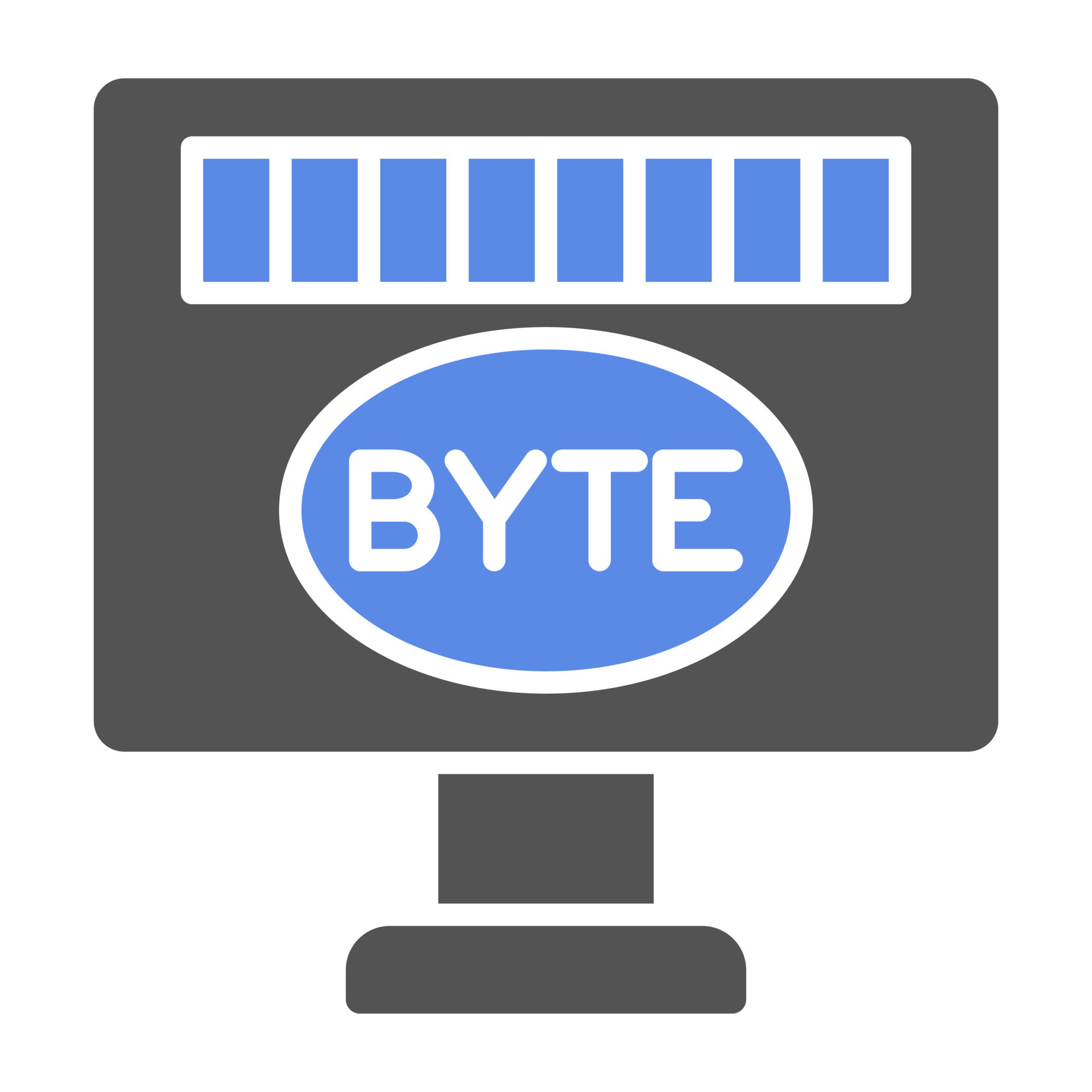 Byte Vector Icon Style 22406895 Vector Art at Vecteezy