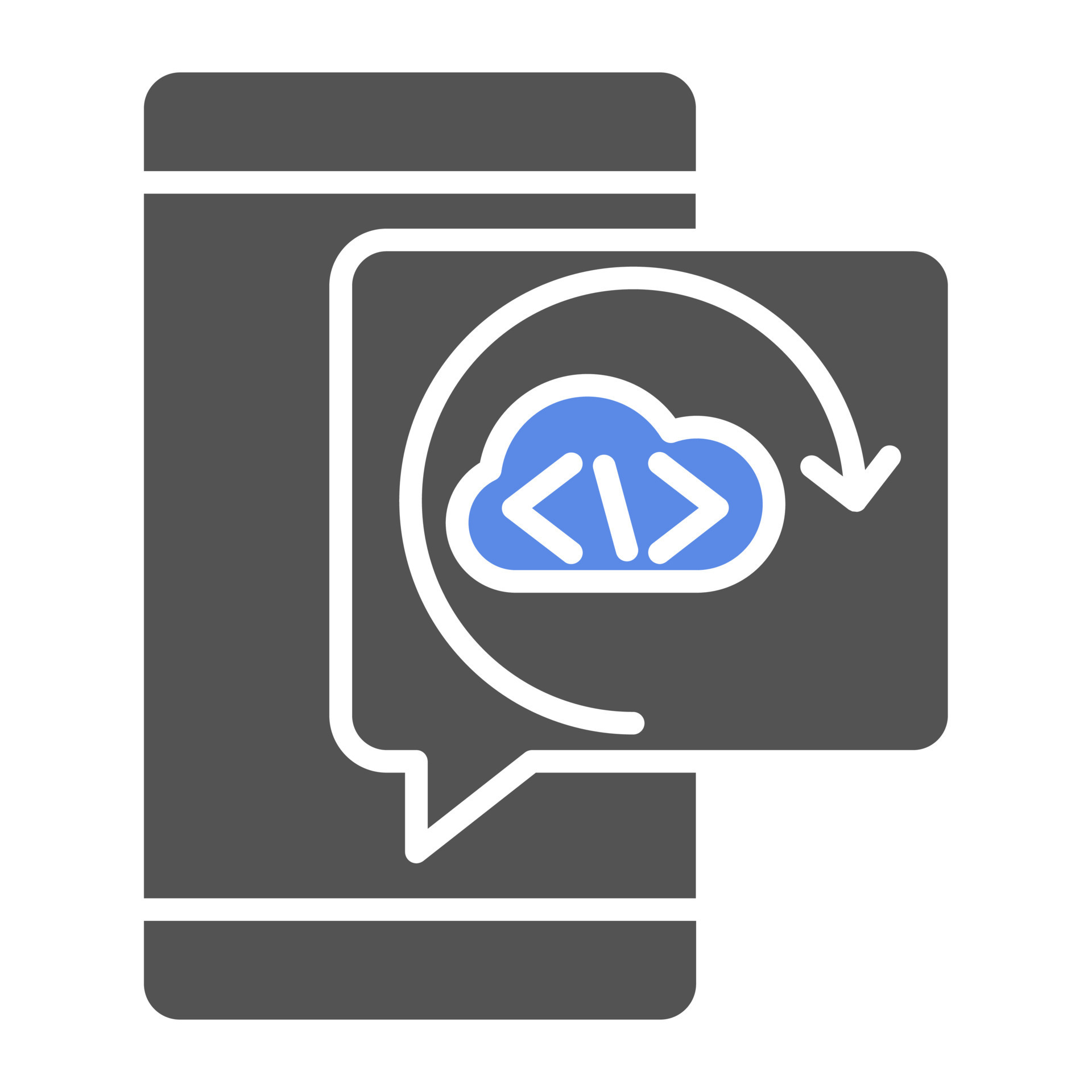Code Refactoring Vector Icon Style 22409781 Vector Art At Vecteezy