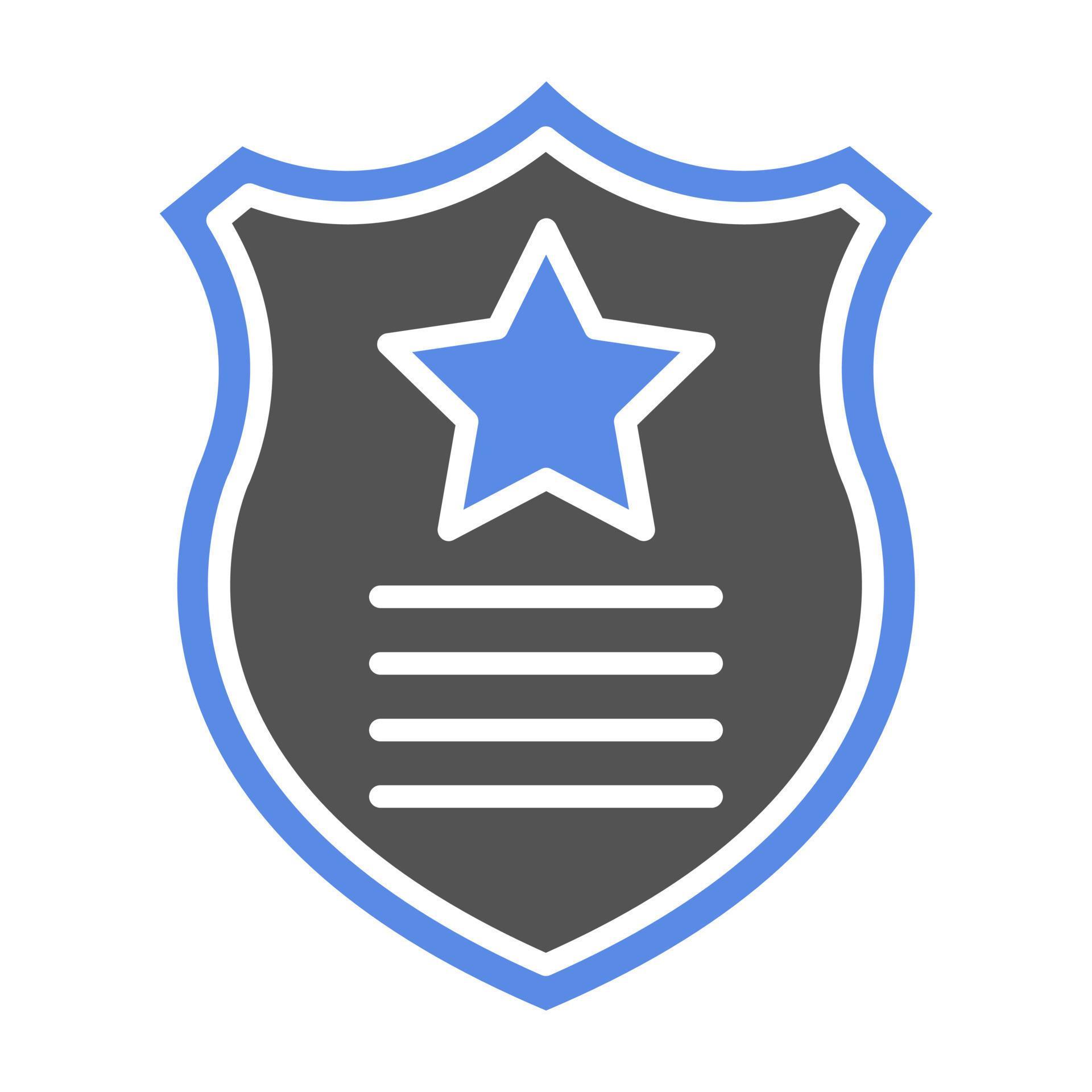 Law Enforcement Vector Icon Style 22410609 Vector Art at Vecteezy