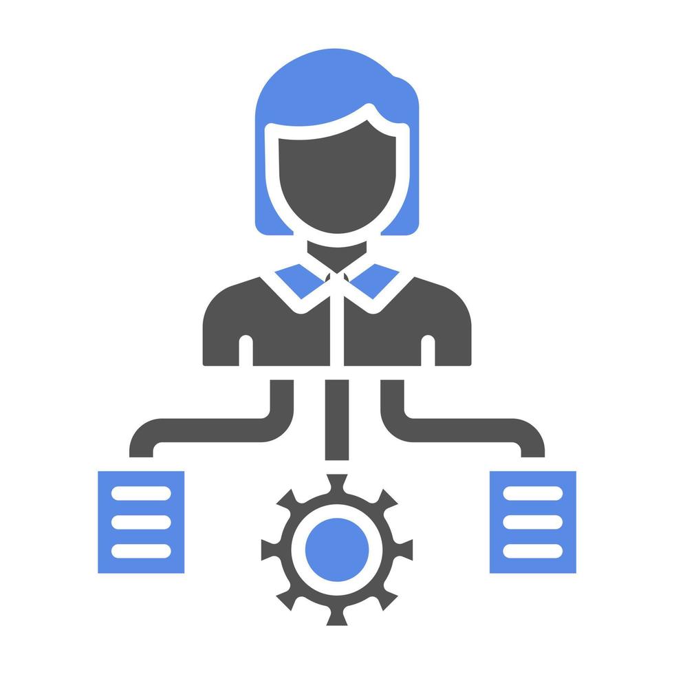Project Manager Vector Icon Style 22411024 Vector Art at Vecteezy