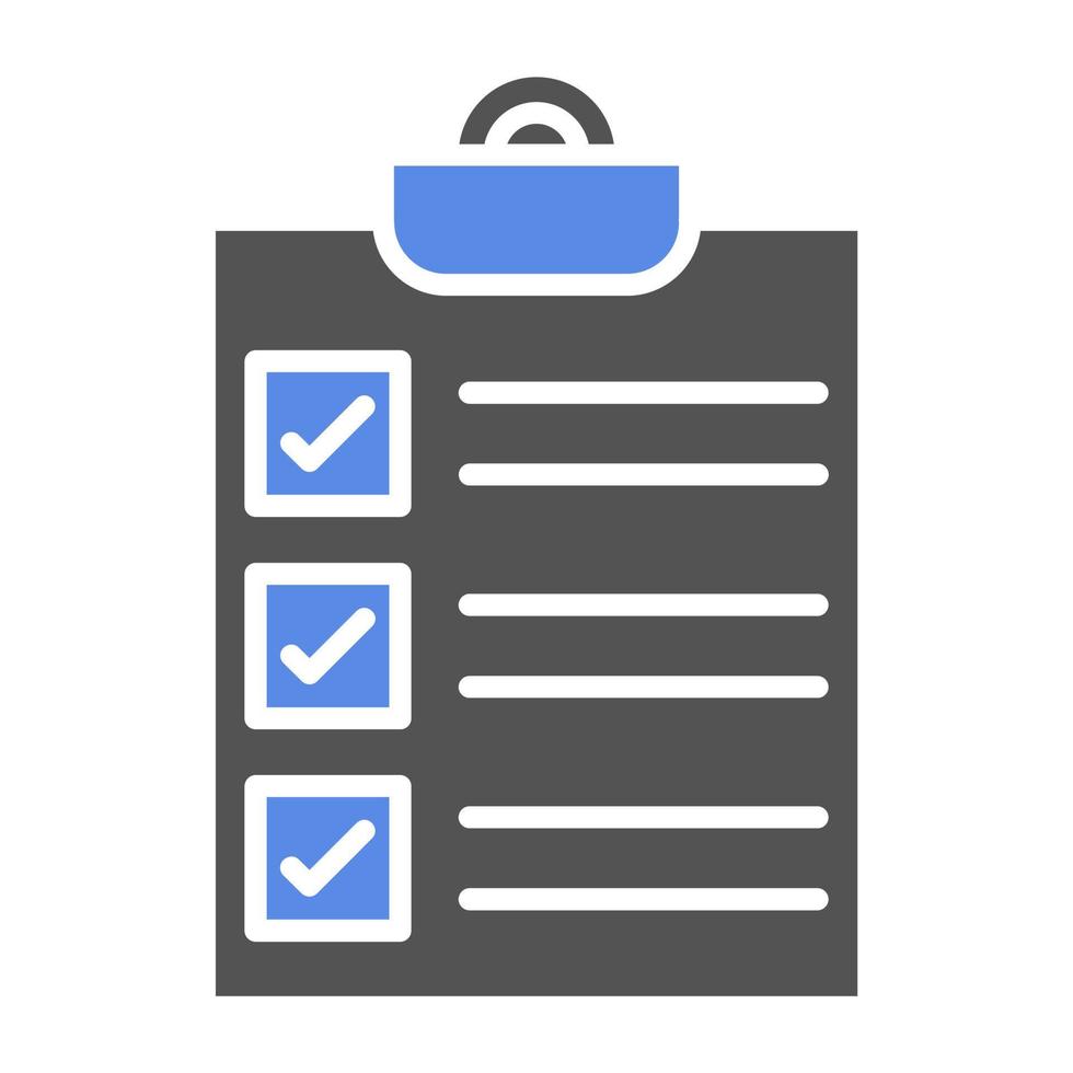 Checklist Vector Icon Style 22411203 Vector Art at Vecteezy