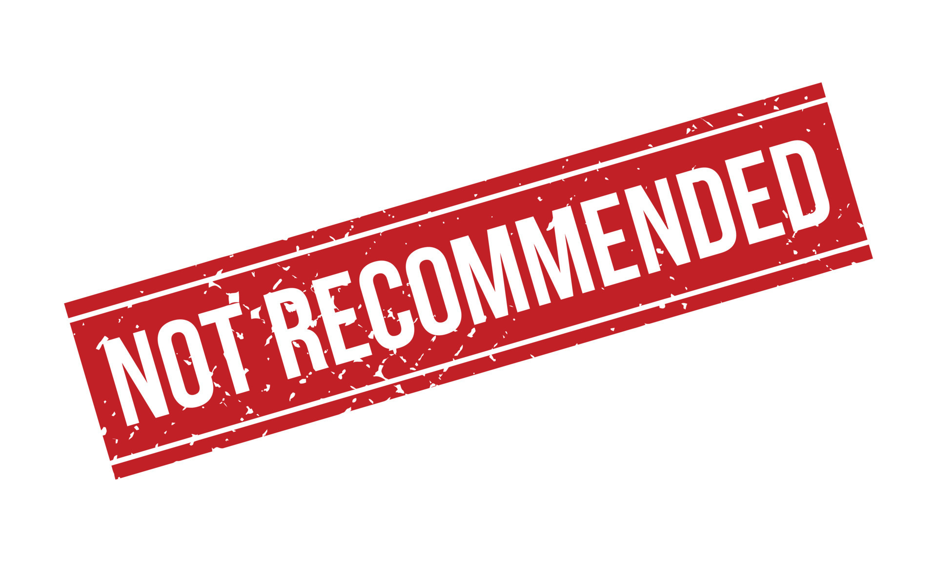 Not Recommended Rubber Stamp. Red Not Recommended Rubber Grunge Stamp ... Not Recommended Rubber Stamp. Red Not Recommended Rubber Grunge Stamp ...