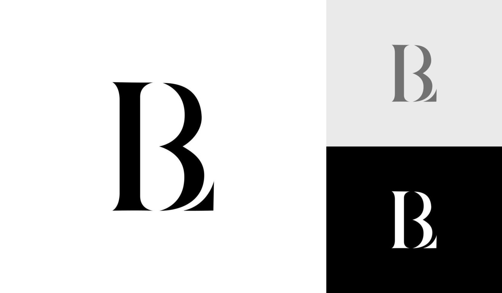 Letter Lb Initial Monogram Logo Design Vector 22415723 Vector Art At Vecteezy