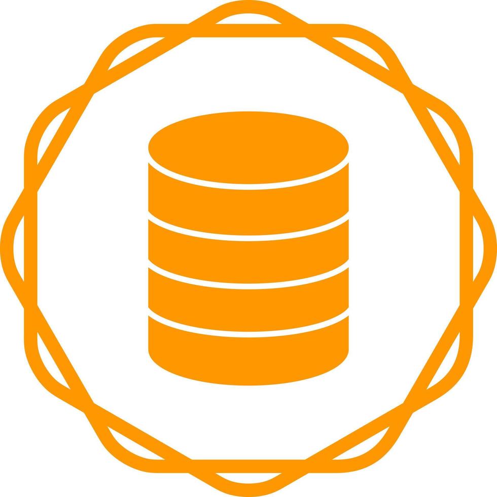 Database Vector Icon 22424095 Vector Art at Vecteezy