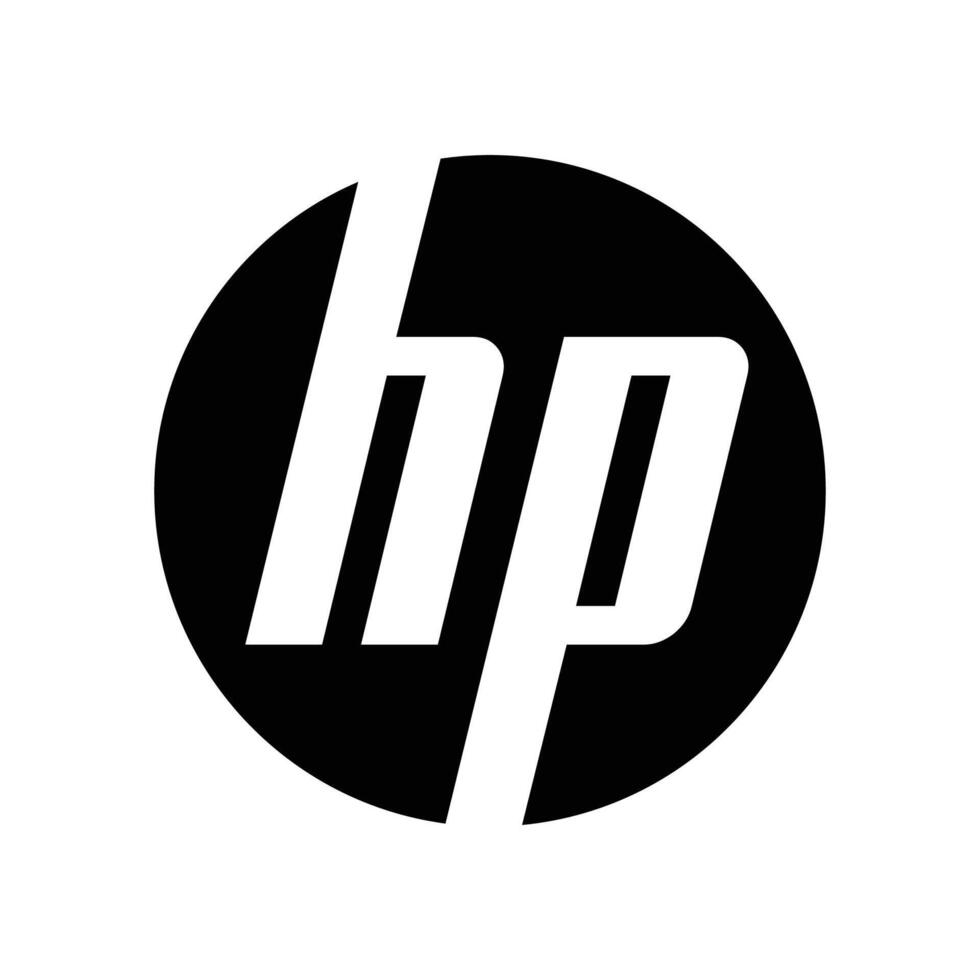 HP logo editorial vector 22424564 Vector Art at Vecteezy